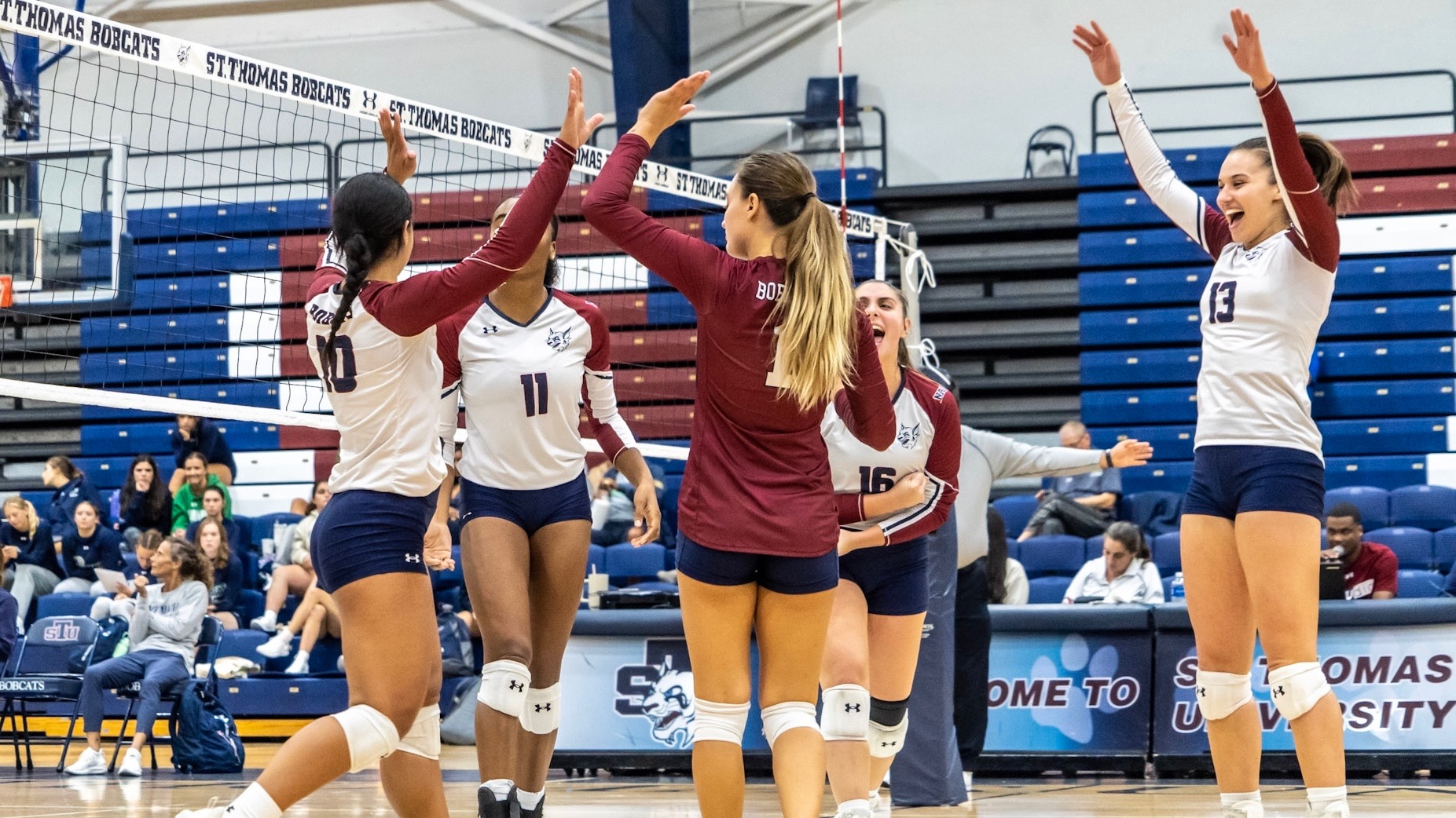 #22 Volleyball Caps Off Perfect SUN Season With Sweep of Mariners - St ...