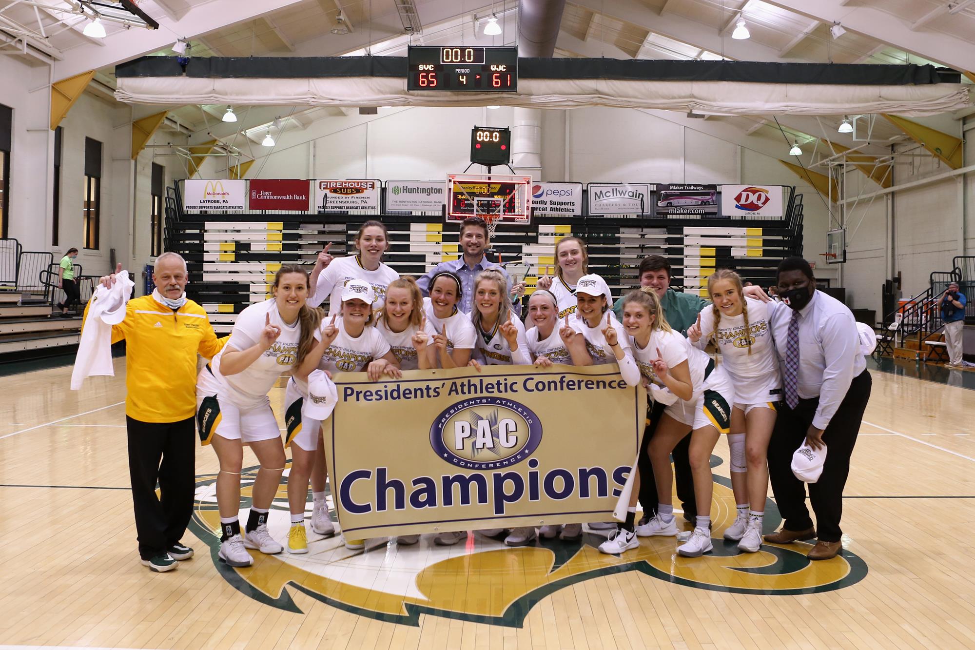 Women's Basketball captures PAC Title - Saint Vincent College