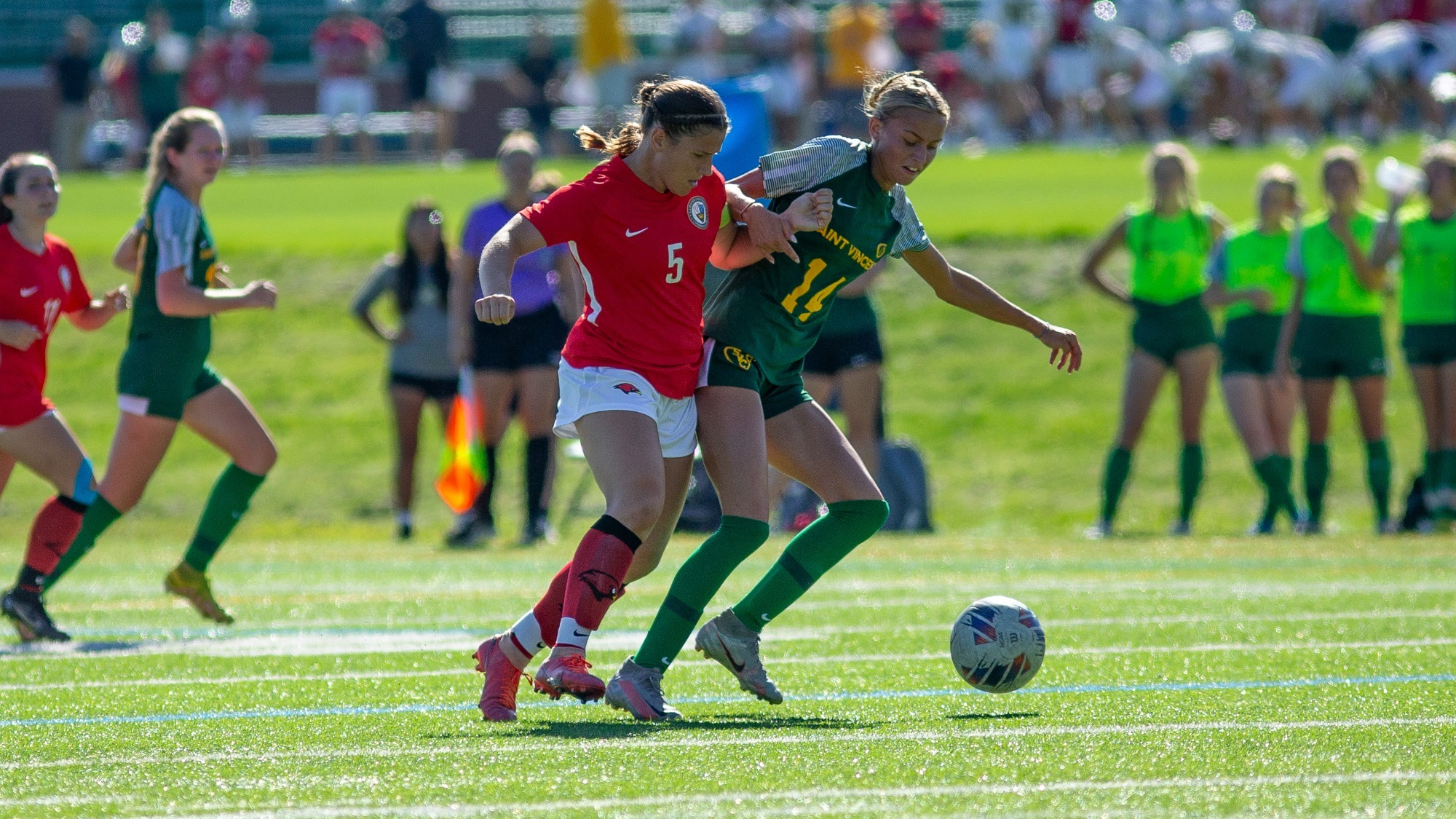 Bearcats blitz Redhawks, 7-0 - Saint Vincent College