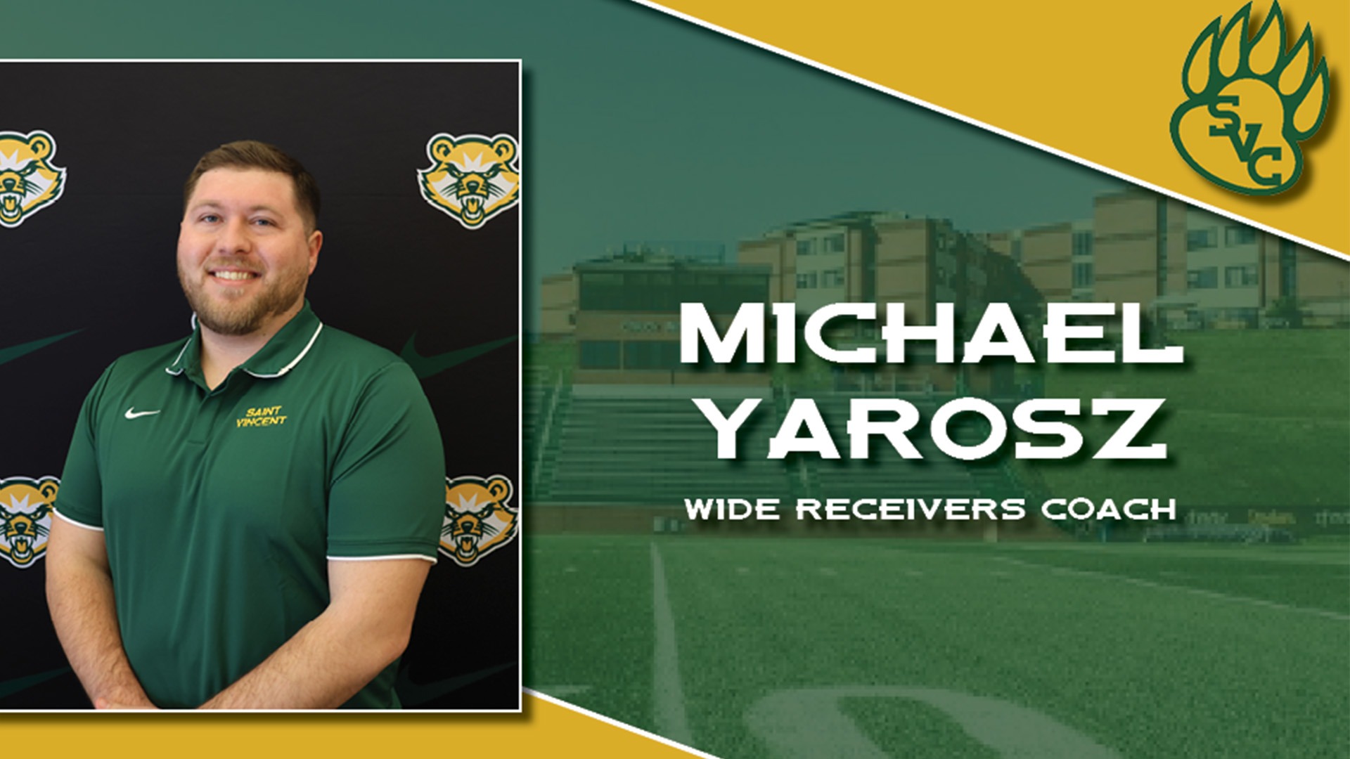 Saint Vincent College names Zach Shaw Offensive Coordinator and ...