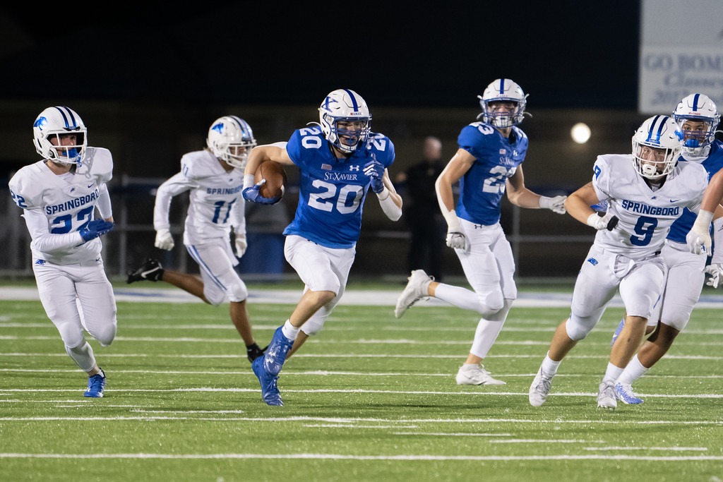 Football Advances Past Springboro, Turns to Moeller in Anticipated ...