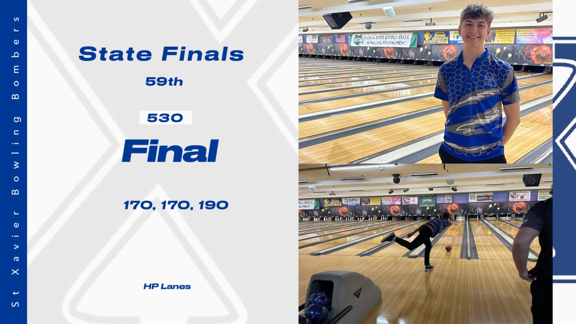 Berkemeier Competes in State Bowling Tournament - St. Xavier High ...