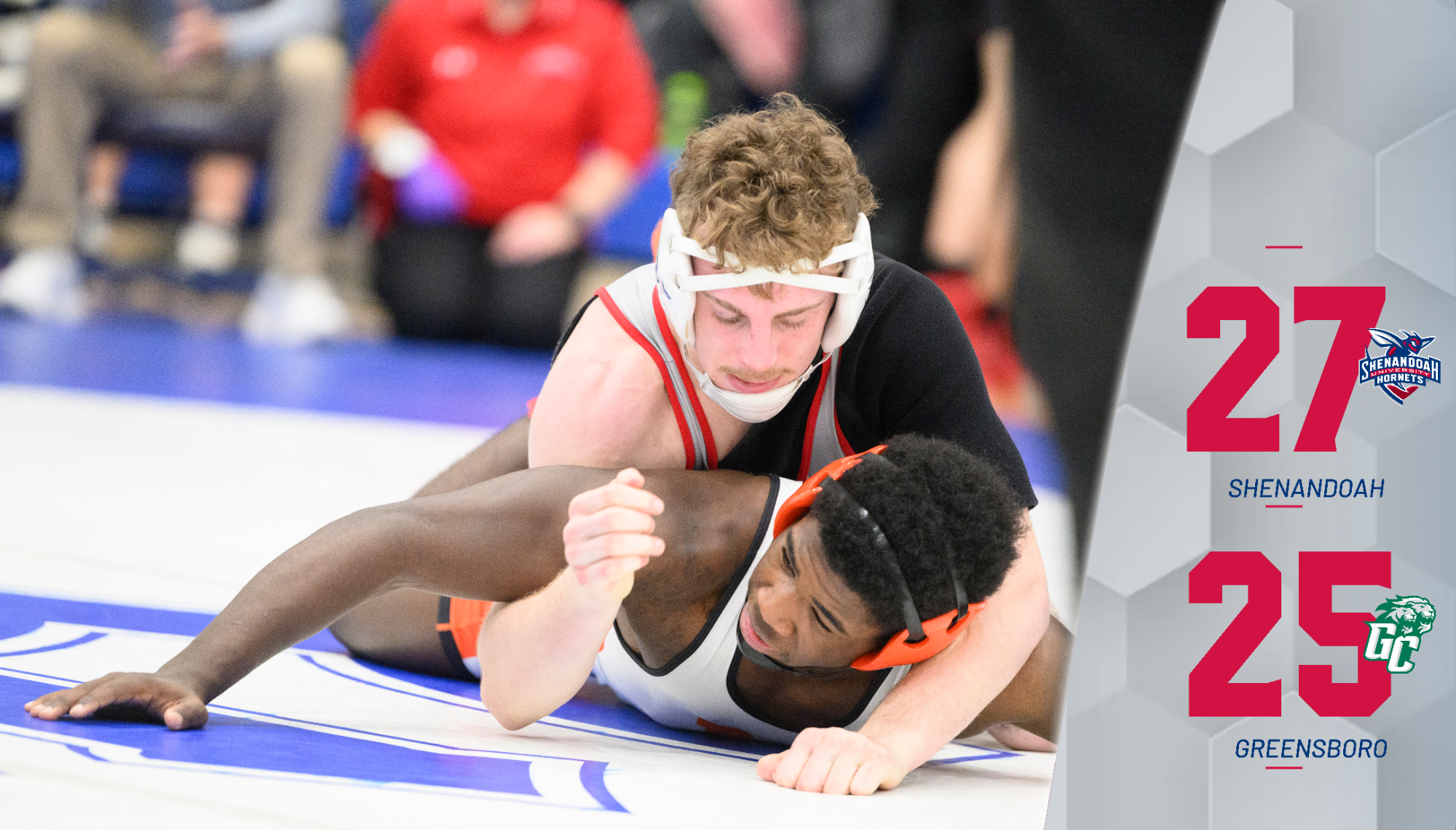 Wrestling Finishes 6th in ODAC Tournament - Shenandoah University