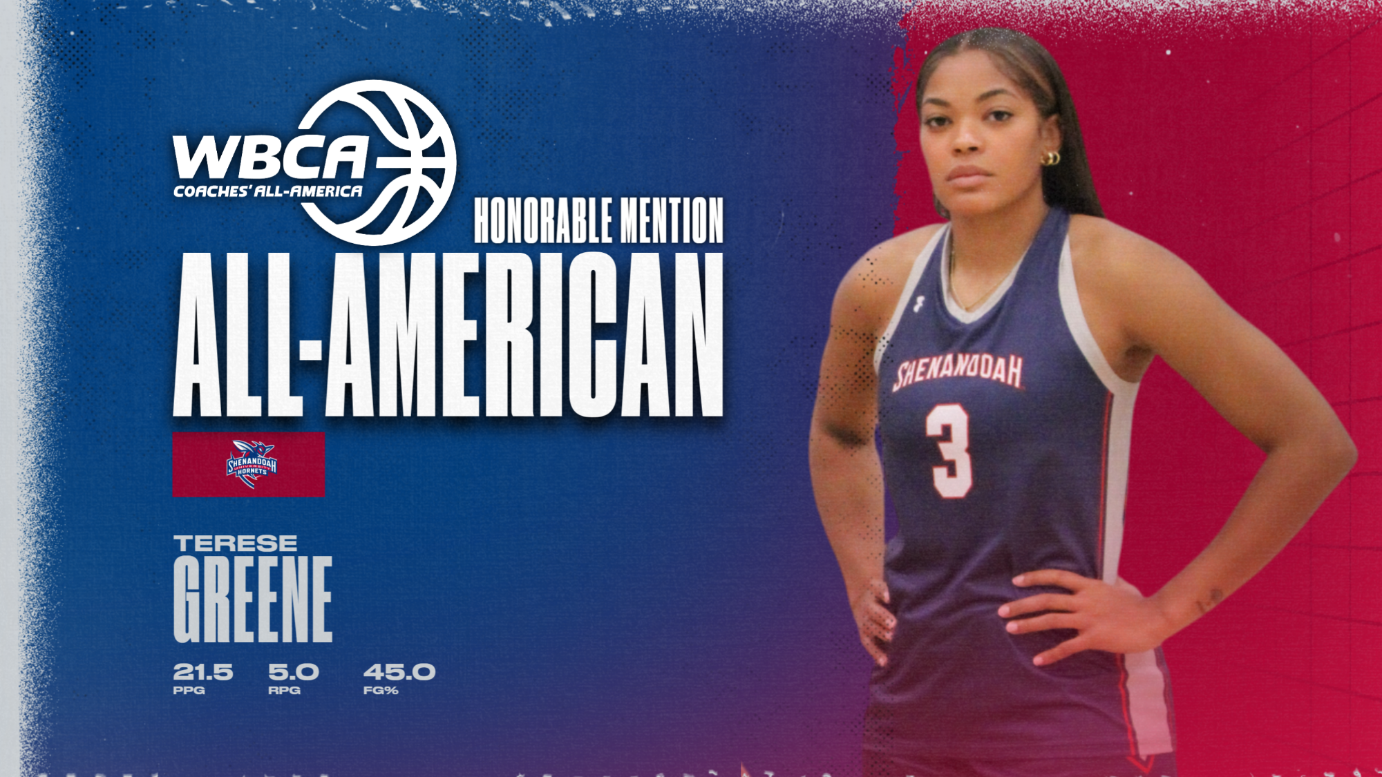 Greene Earns a Spot in the WBCA All-Star Game - Shenandoah University