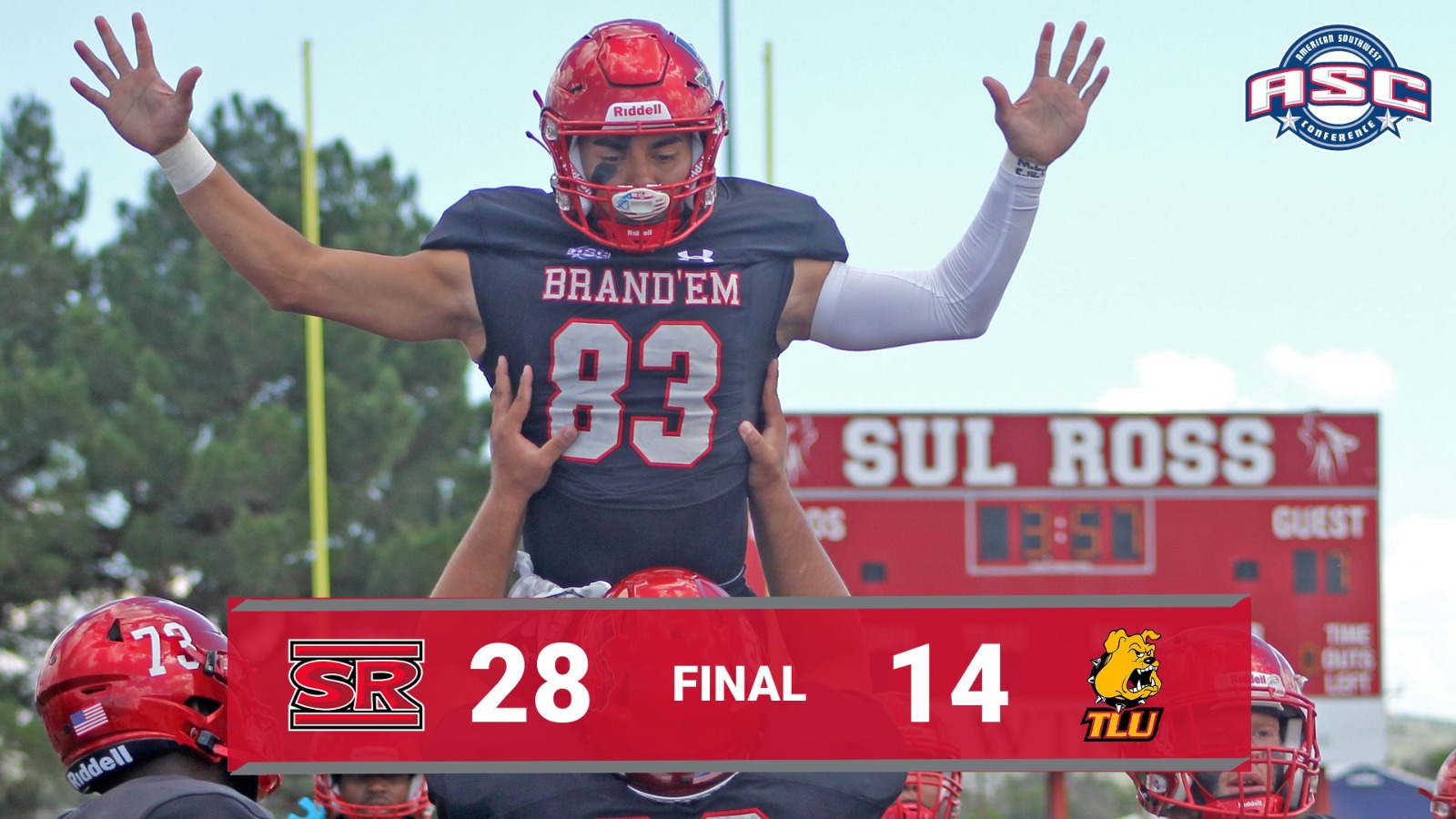 Lobos win second straight game with 28-14 defeat of Texas Lutheran ...