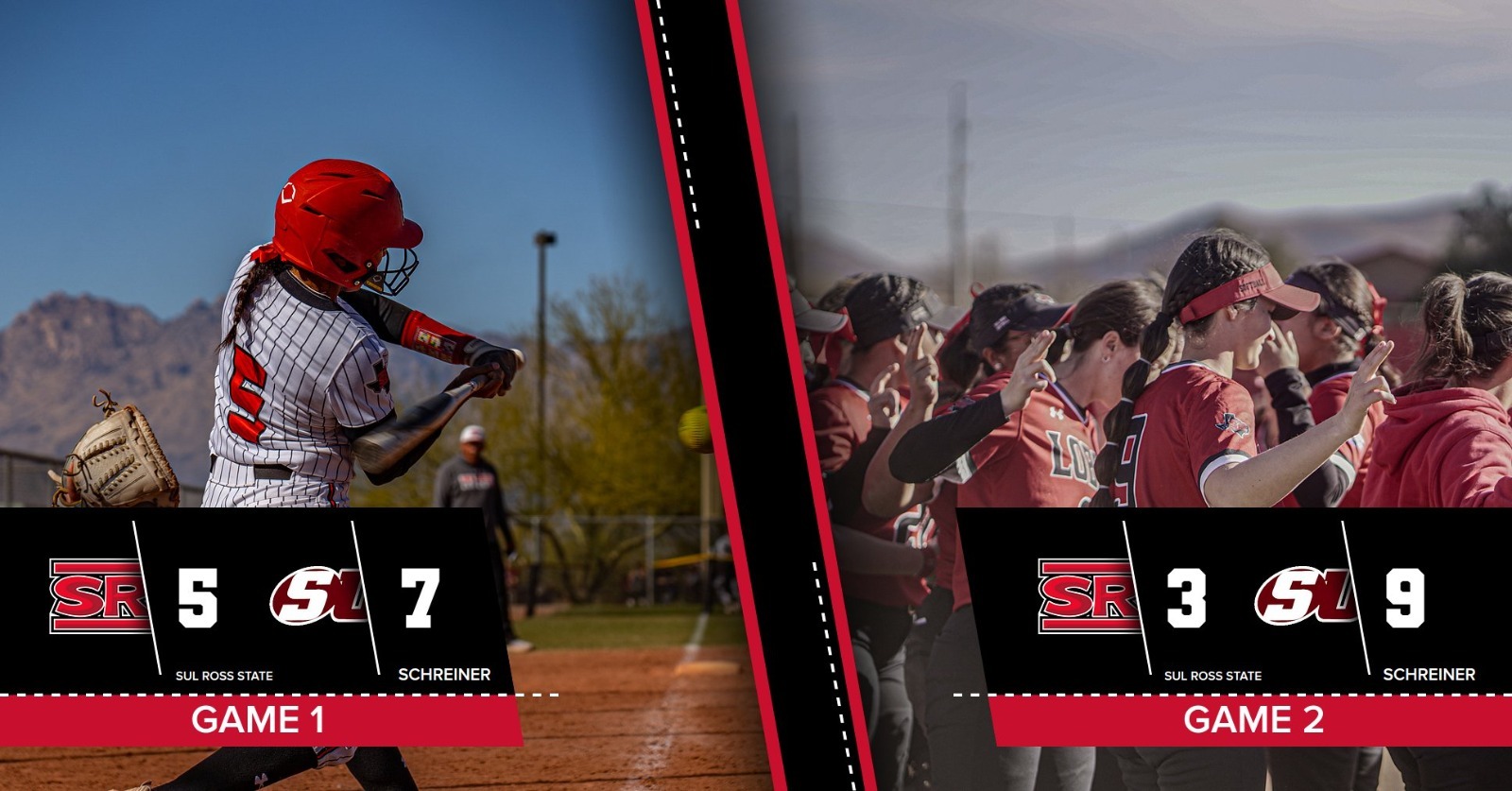 SOFTBALL: Sul Ross drops two to Schreiner - Sul Ross State University ...