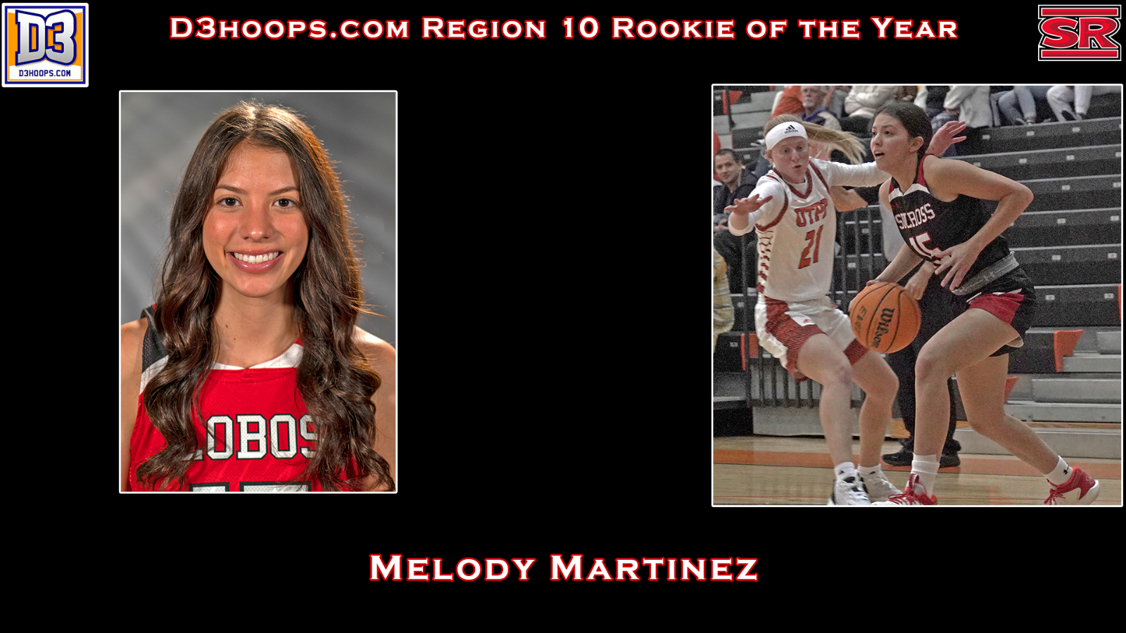 WOMEN'S BASKETBALL: Melody Martinez named D3hoops.com Region 10 Rookie ...