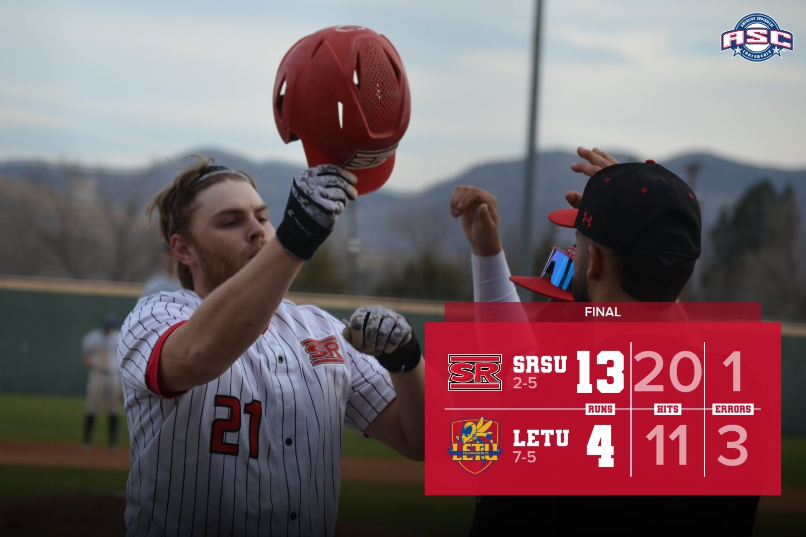 BASEBALL: Sul Ross routs LeTourneau 13-4 in Game 1 - Sul Ross State ...
