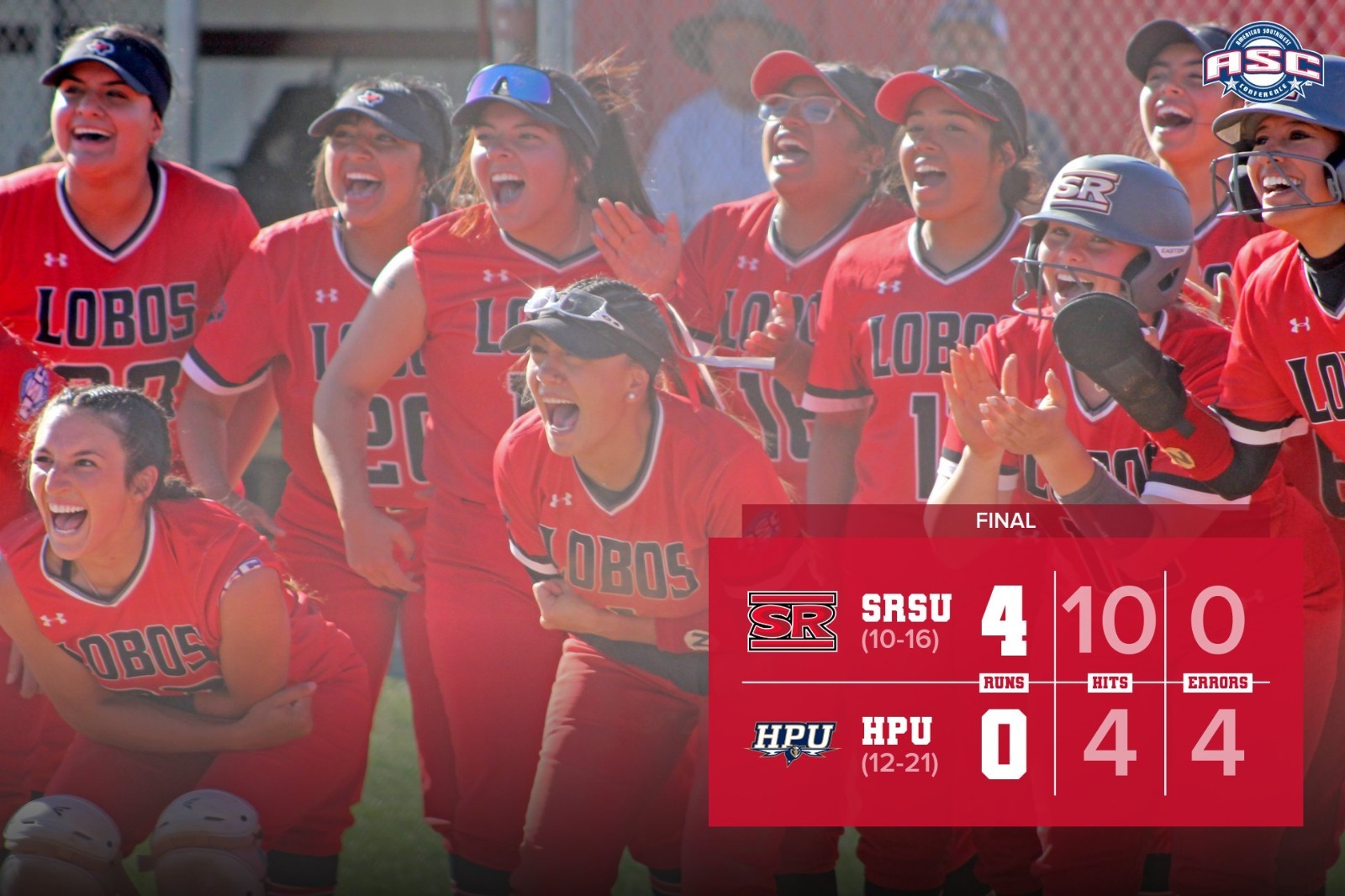 SOFTBALL: Lobos shutout Yellow Jackets, 4-0, in series finale - Sul ...