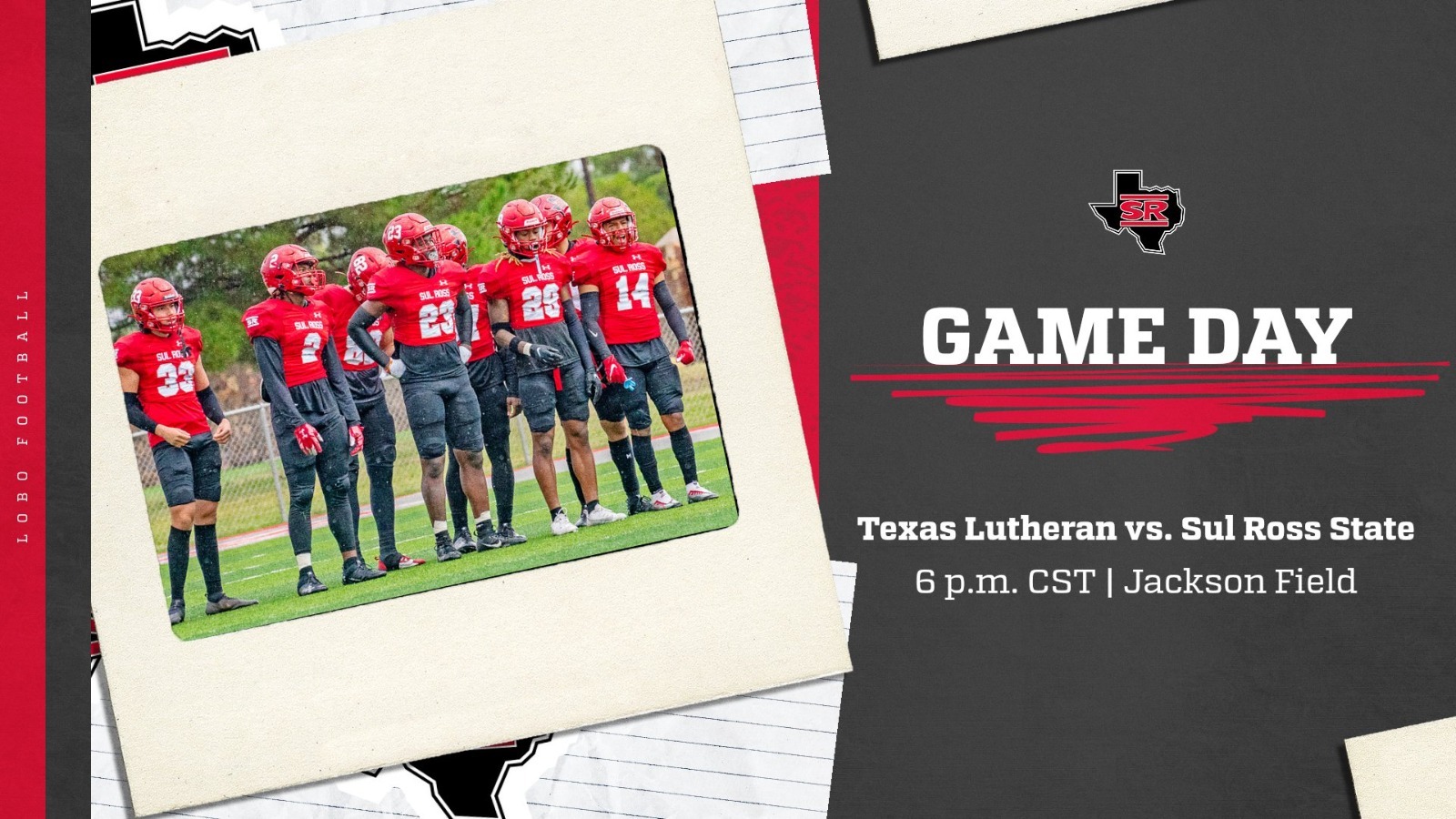 SRSU FOOTBALL GAME NOTES: Week 5 vs. Texas Lutheran University - Sul ...