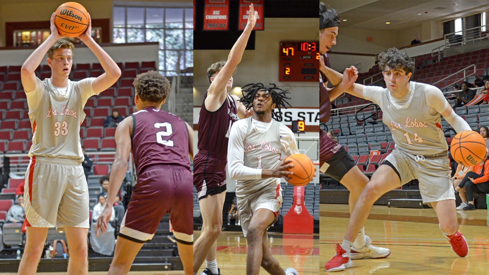 MEN'S BASKETBALL: Lobos even up series with 84-76 win over McMurry ...