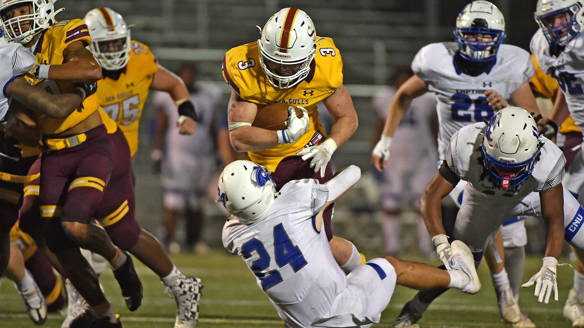 No. 25 Football wins fourth-straight NJAC crown in thriller with CNU ...