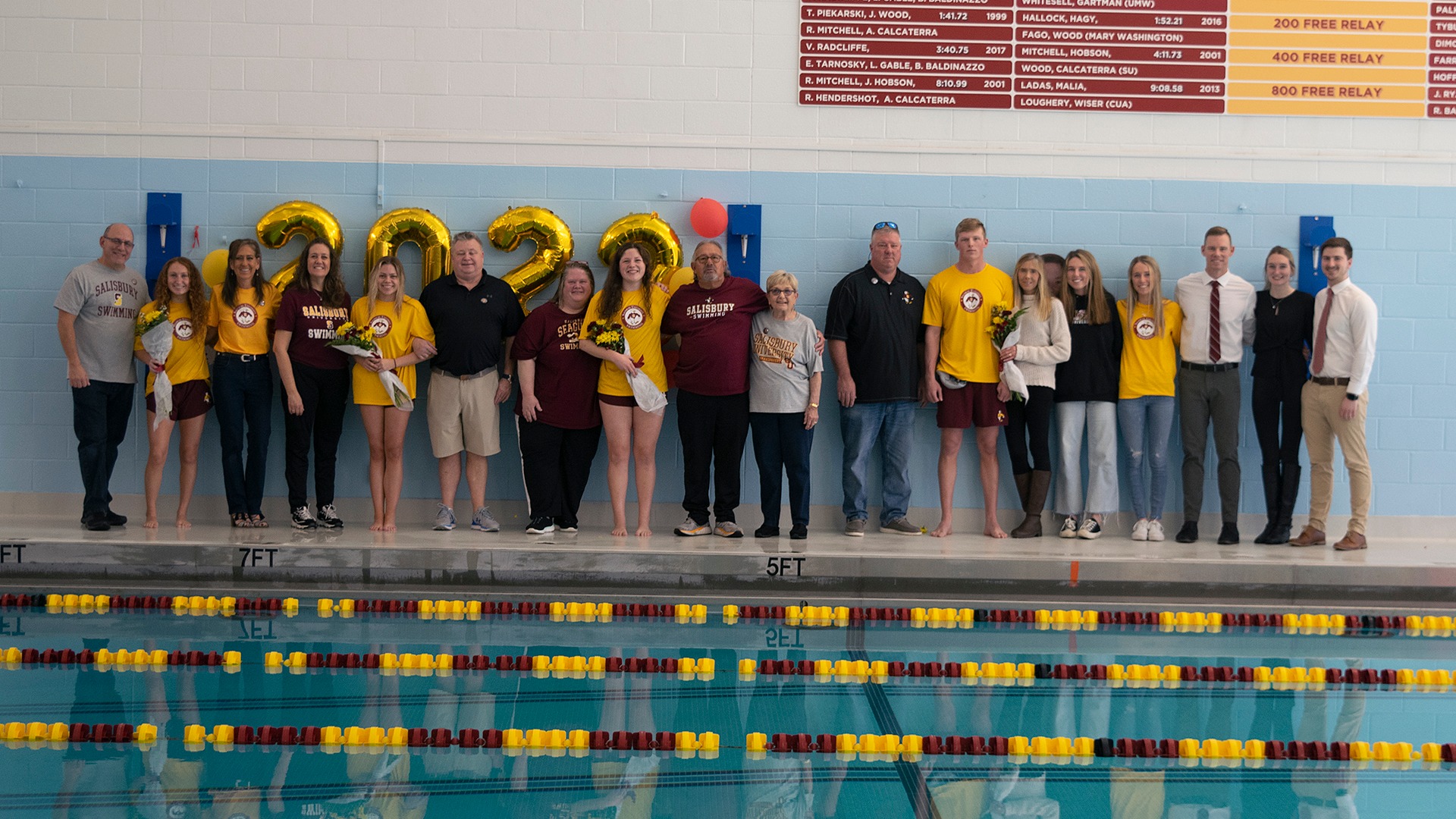 Men’s Swimming finishes perfect dual-meet season with Senior Day win ...