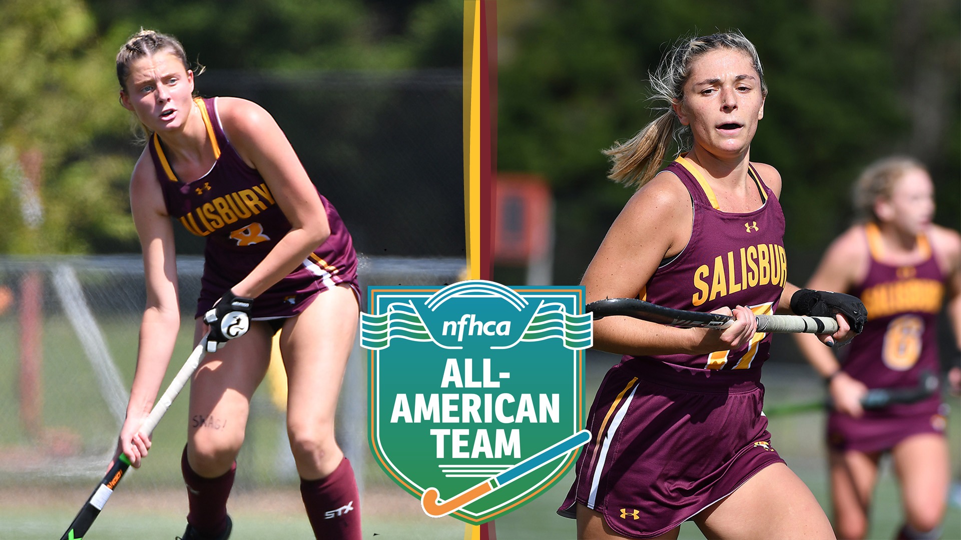 Dinopoulos and McDorman named NFHCA All-Americans - Salisbury University