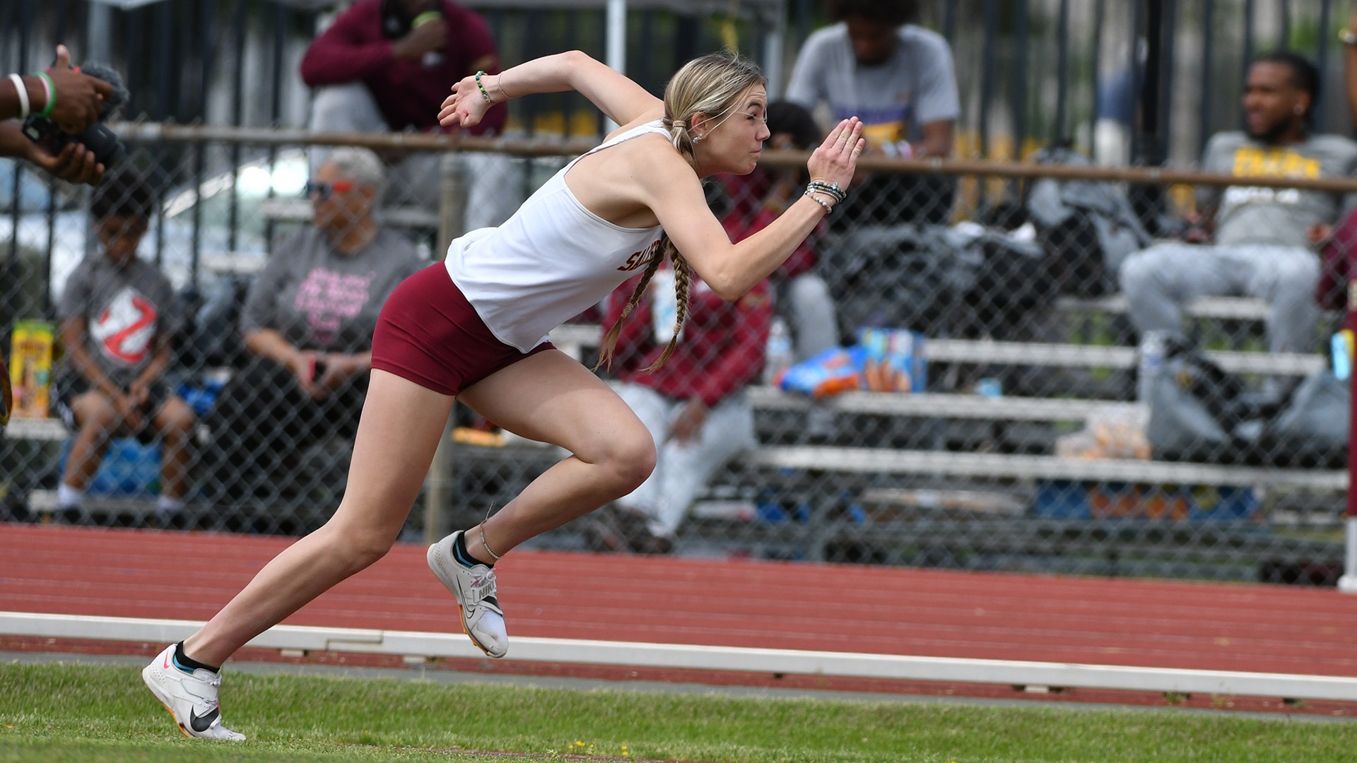 Haack competes in long jump at South Region Qualifier - Salisbury ...