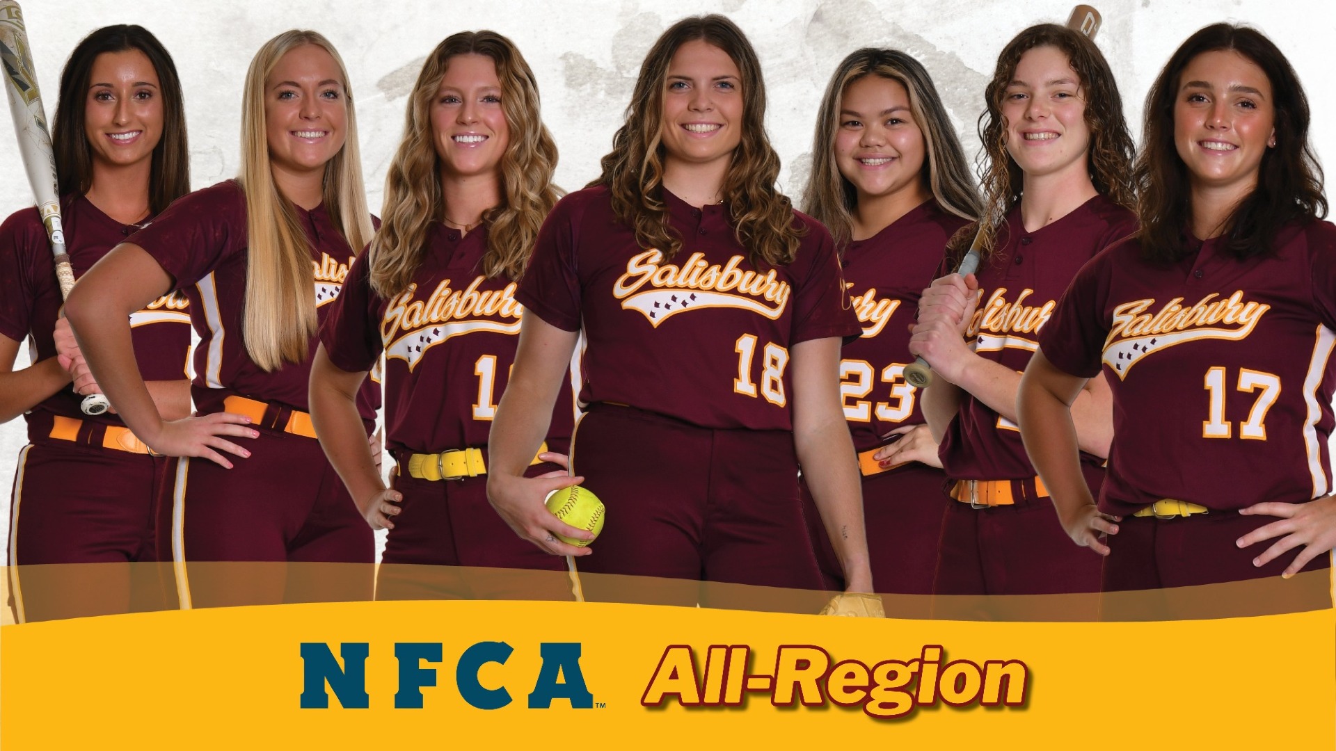 Seven land on NFCA All-Region teams - Salisbury University