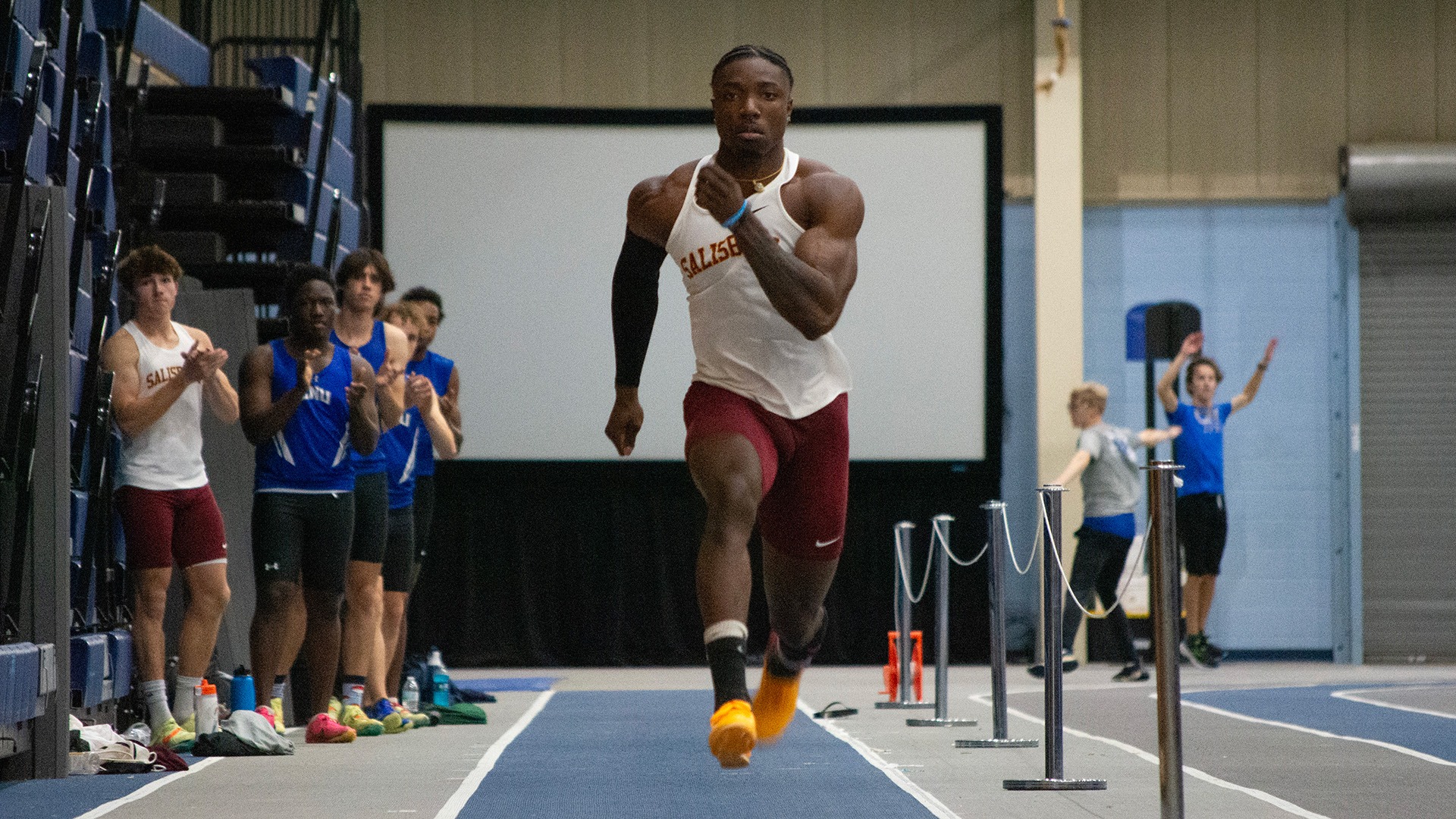 Haack, Markman dominate long jump on Day 1 of C2C Indoor Championships ...