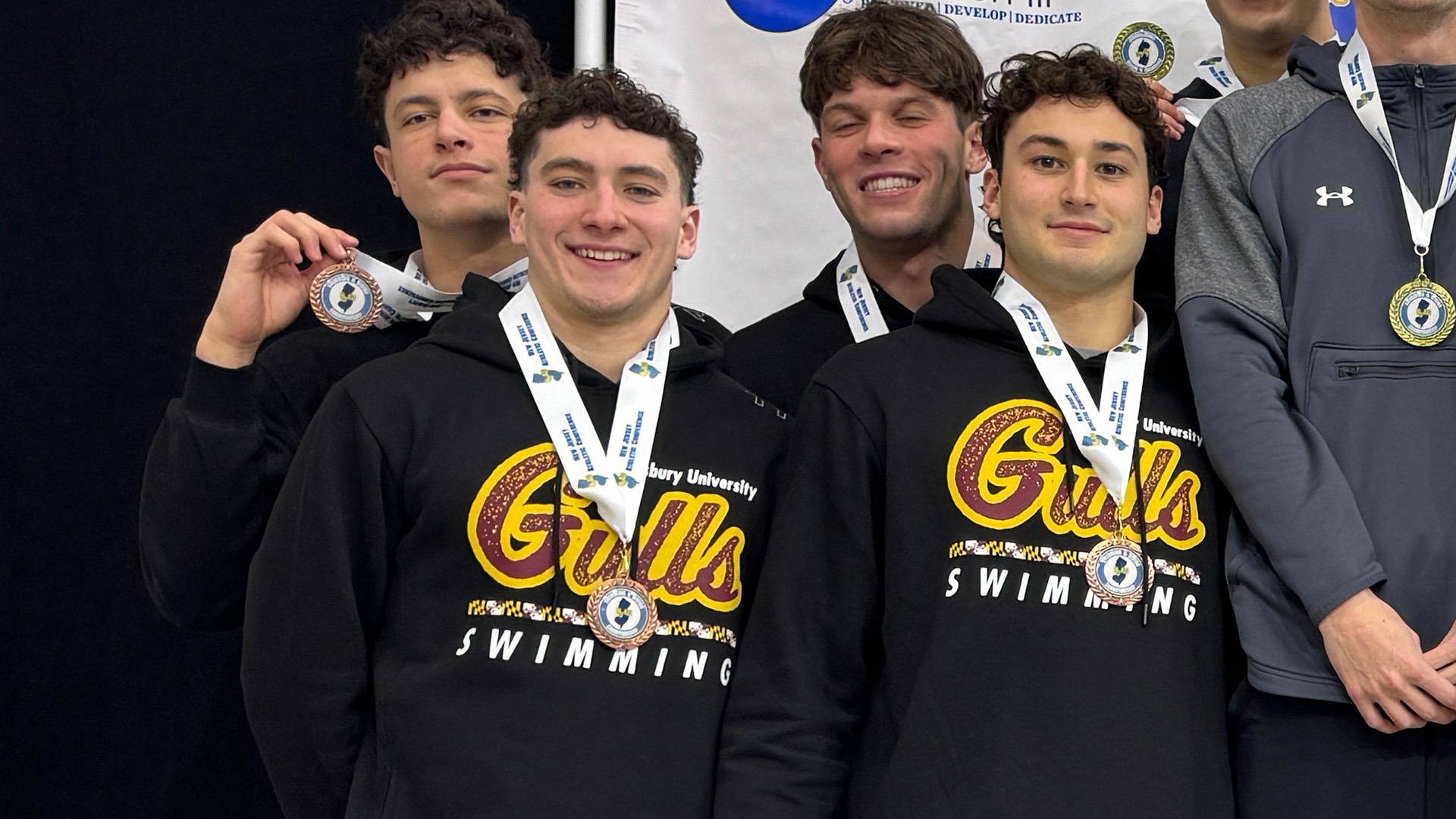 Men’s Swimming holds steady on third day of NJAC Championships ...