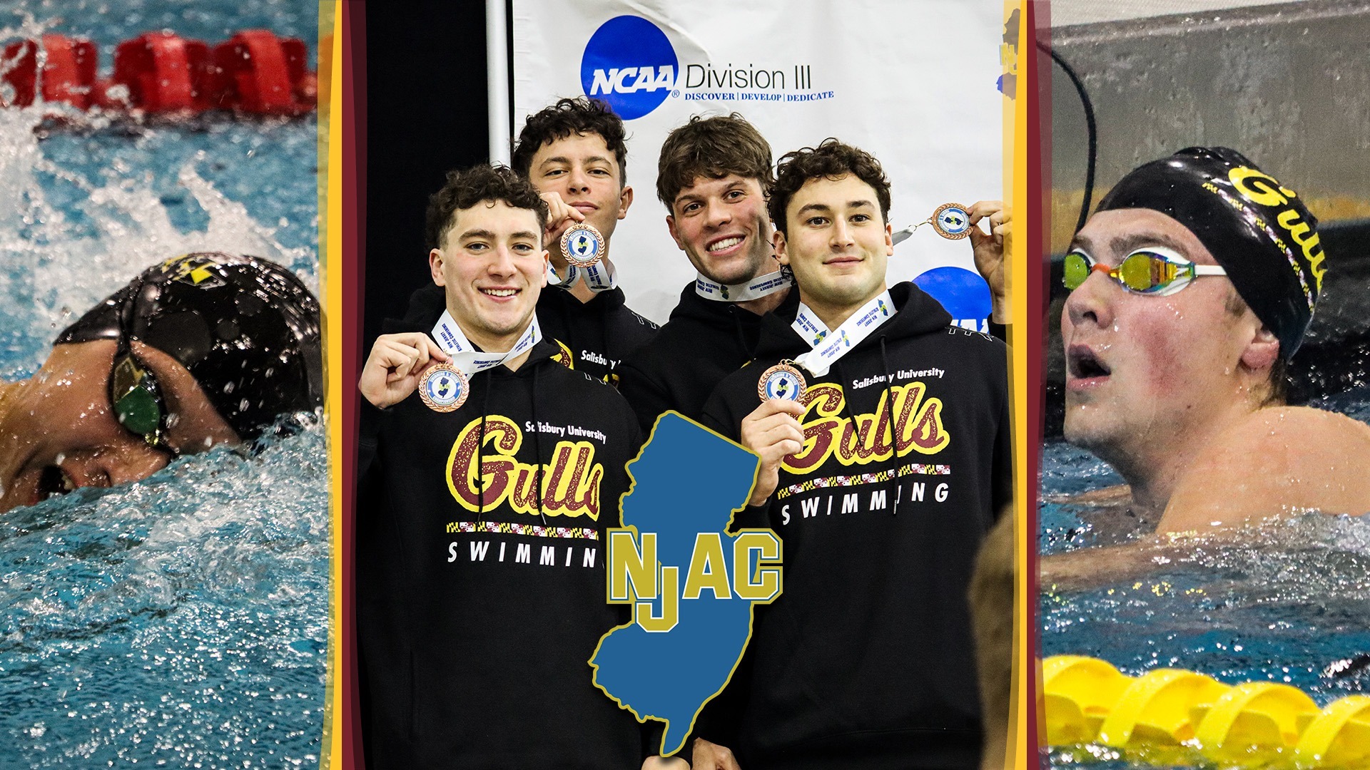 Men’s Swimming snags All-NJAC honorable mention in three events ...