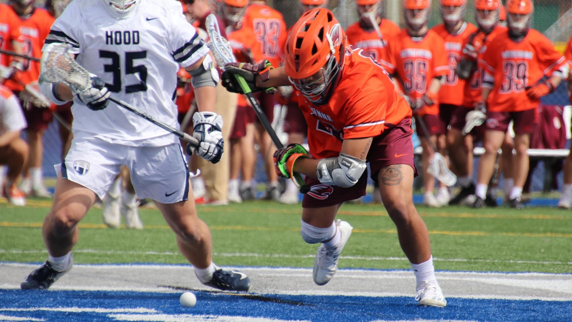 River Hawk Men's Lacrosse Races Past Hood, 17-14 - Susquehanna ...
