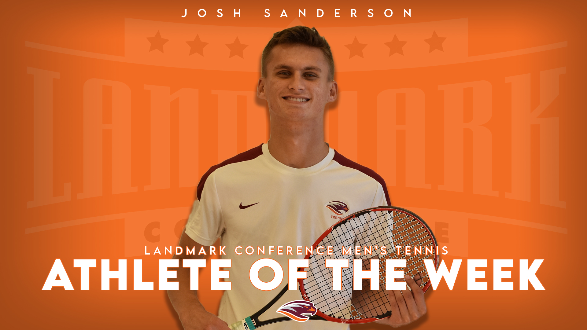 Sanderson Selected As Landmark Conference Men's Tennis Athlete of the ...
