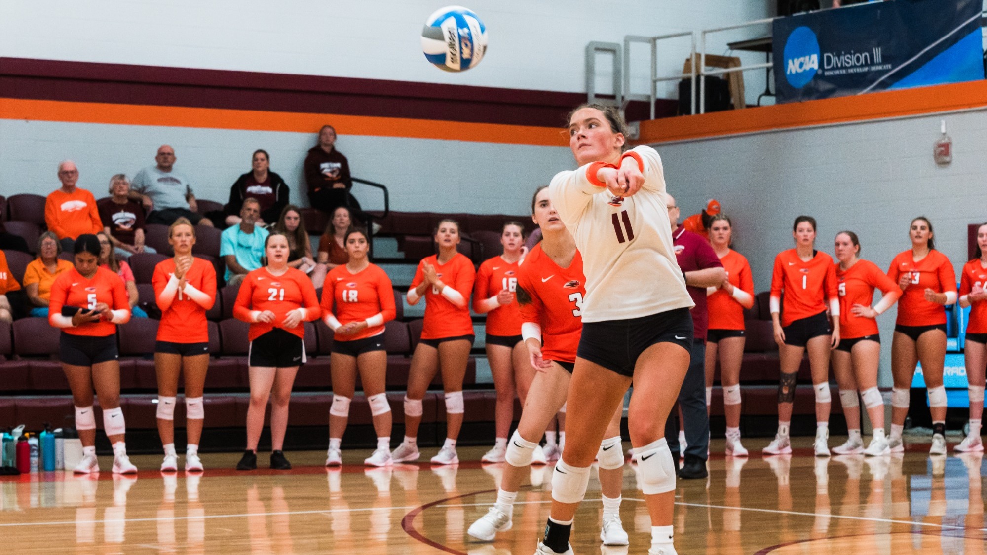 Volleyball Completes River Hawk Classic Splitting Nazareth, Messiah ...