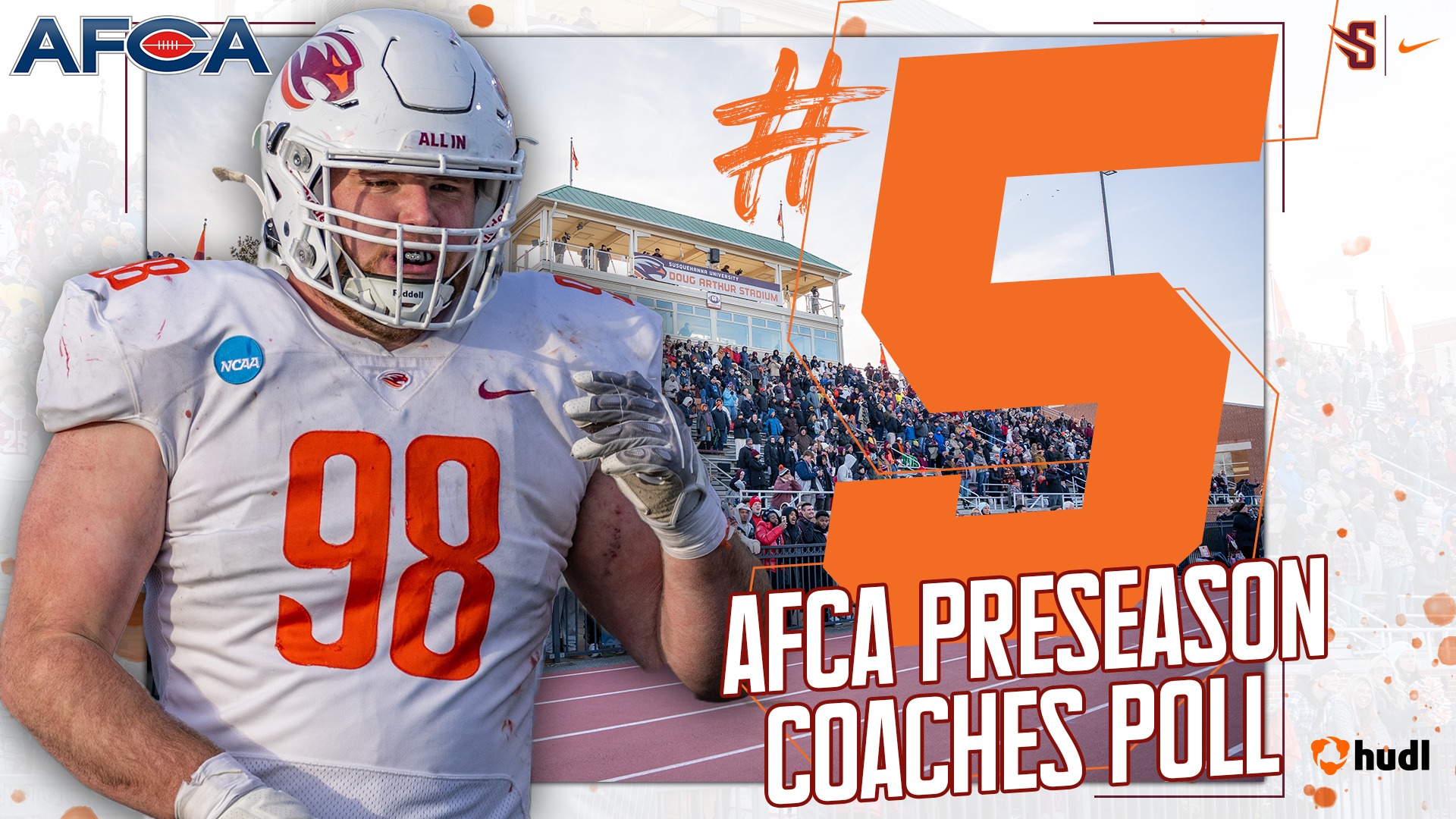 Football Fourth Nationally, Tops Landmark Preseason Poll - Susquehanna University Athletics