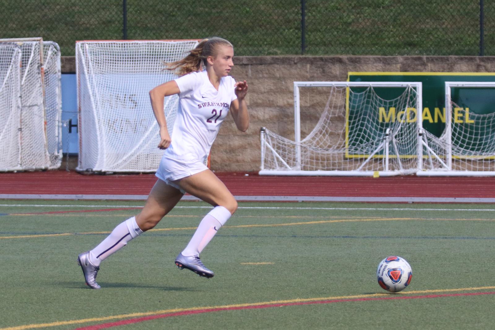 Women's Soccer Moves Into Second In Conference With Win - Swarthmore ...