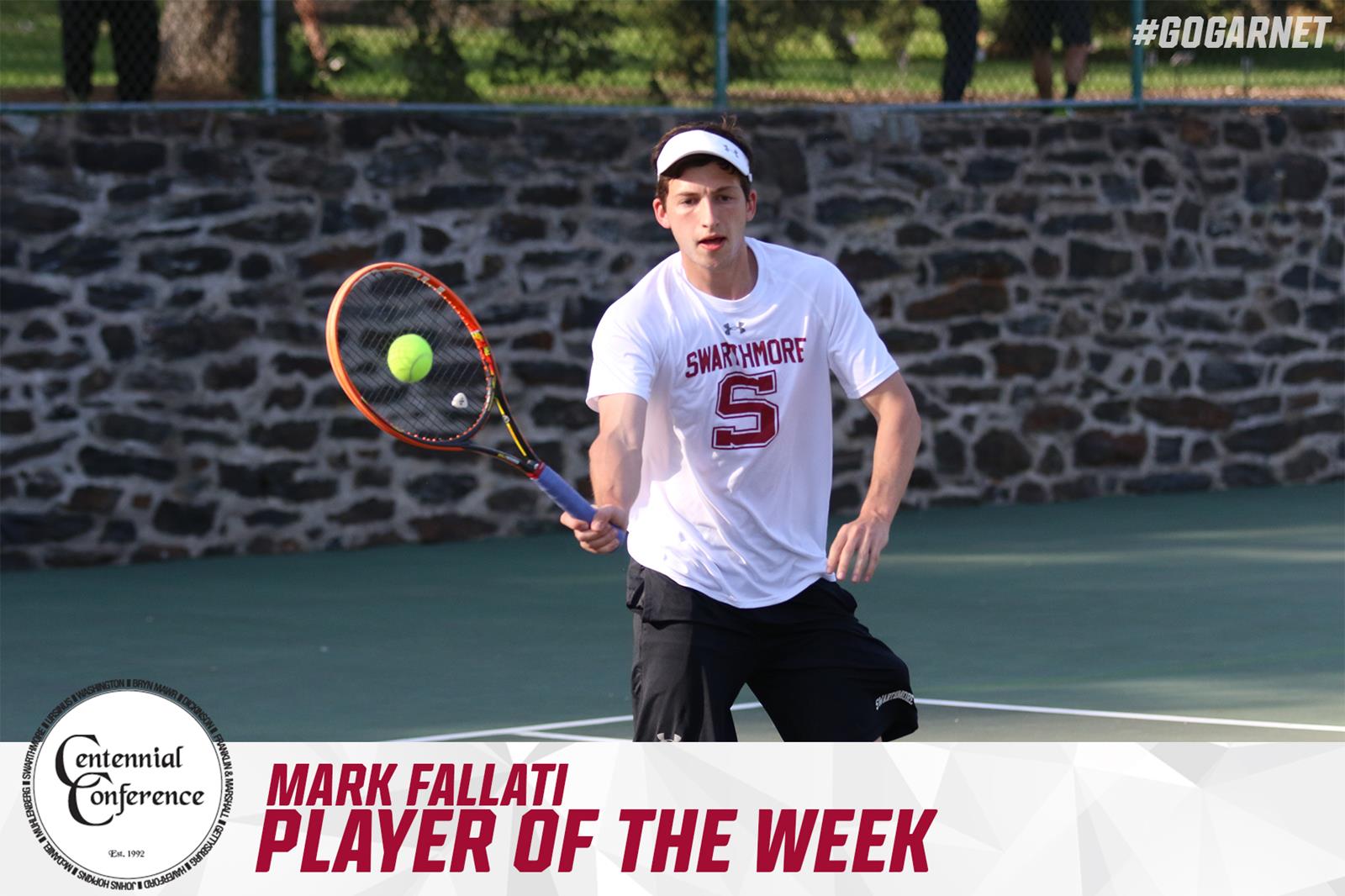 Mark Fallati - Men's Tennis - Swarthmore College Athletics
