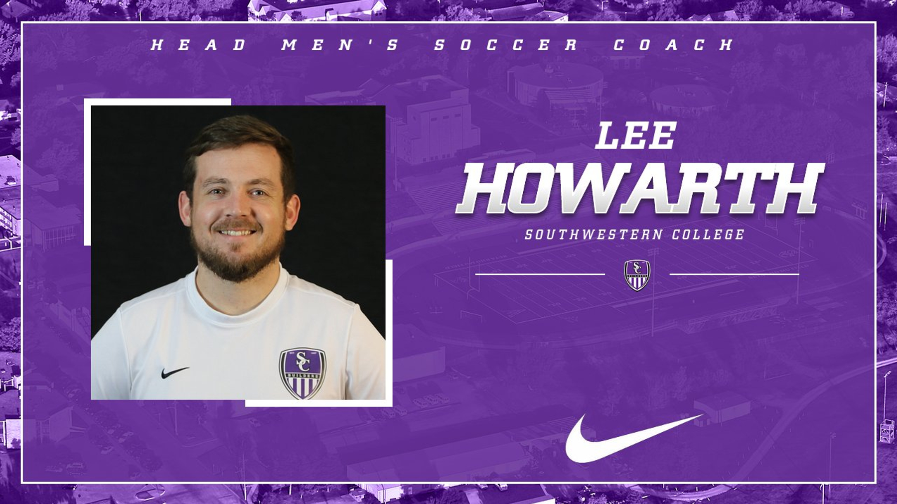 Southwestern College Names Lee Howarth Head Men's Soccer Coach ...