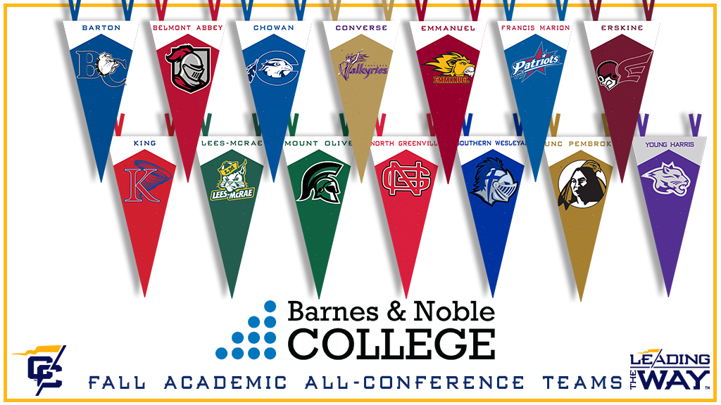 26 Warriors Named to Conference Carolinas Fall Academic All-Conference ...