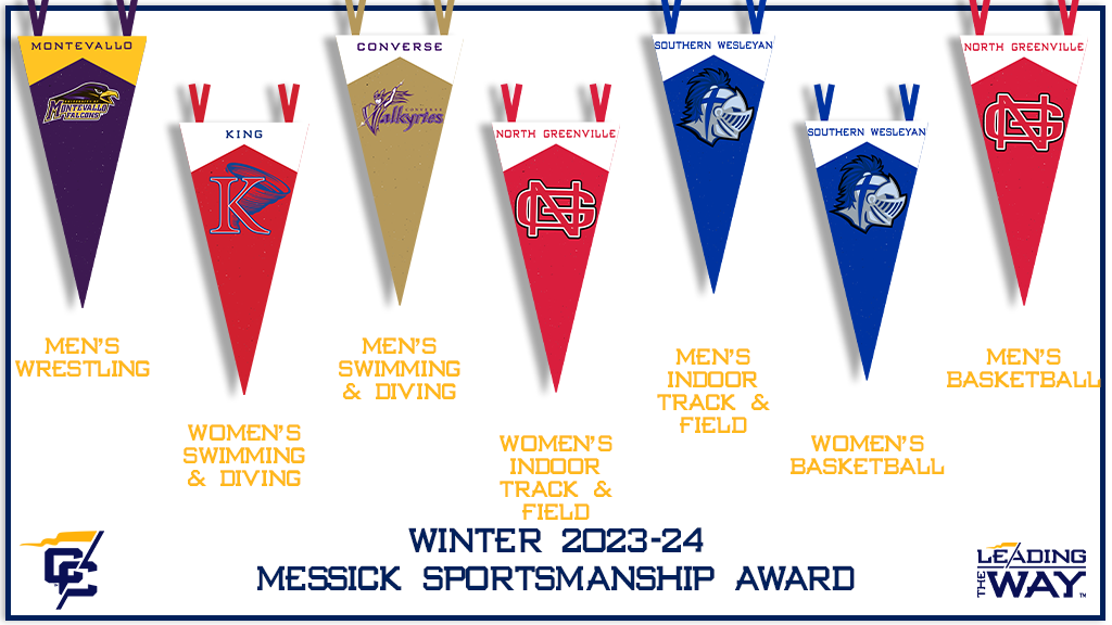Warriors Receive Conference Carolinas Messick Sportsmanship Honors in ...