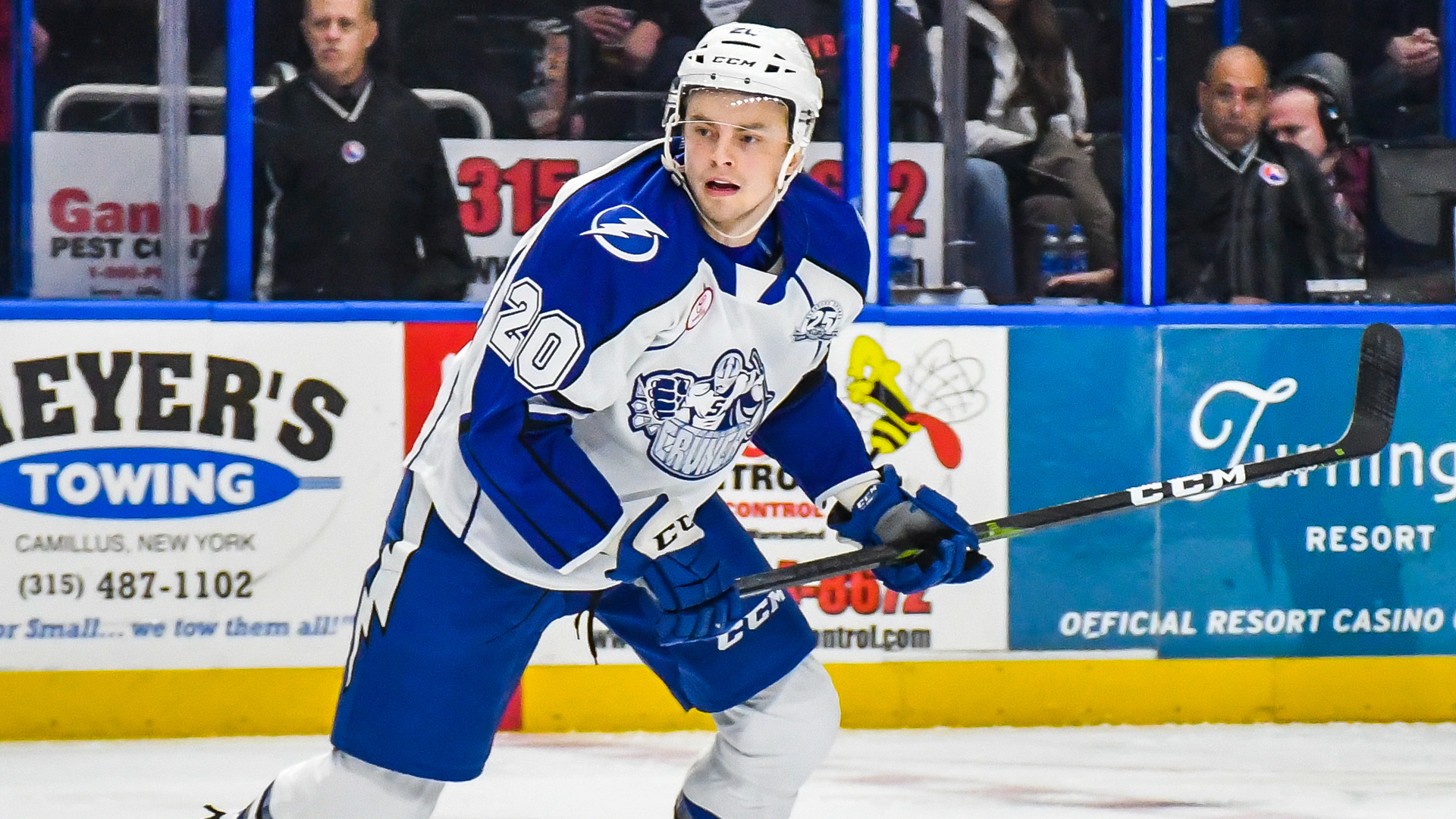 Syracuse Crunch assign forward Troy Bourke to Orlando Solar Bears ...
