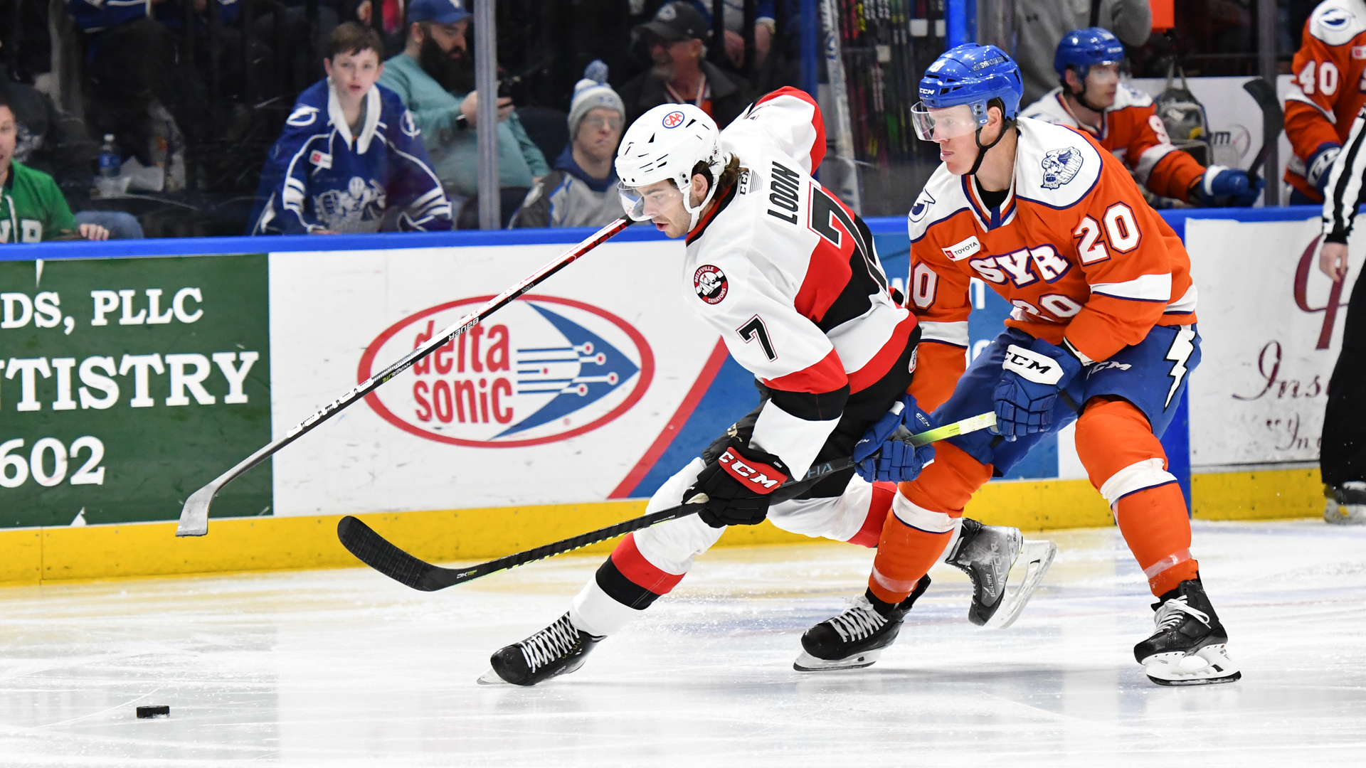 Crunch Shutout Senators, 6-0 - Syracuse Crunch