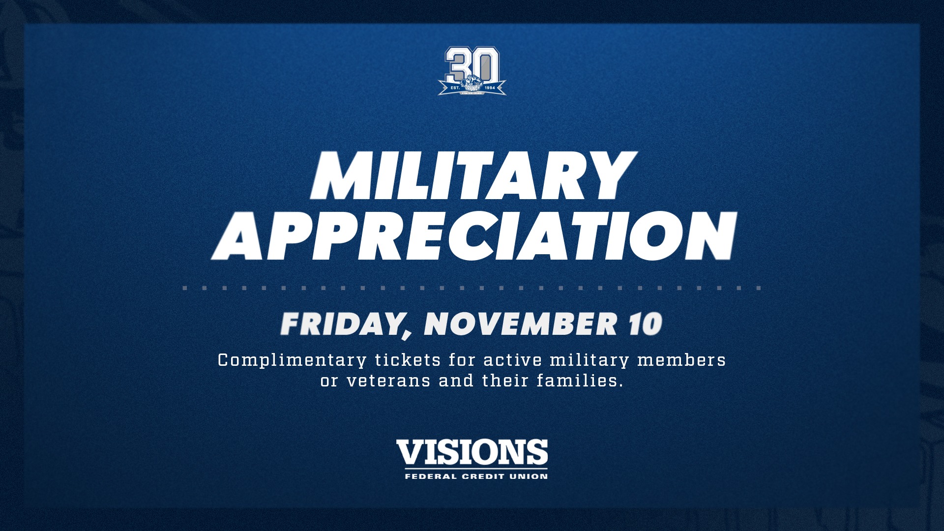Syracuse Crunch To Hold Military Appreciation Night Presented By ...