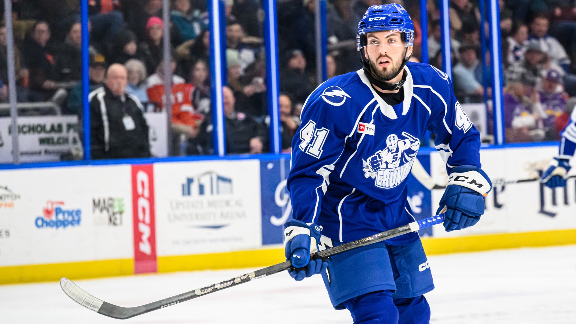 Syracuse Crunch Trade Forward Jujhar Khaira to Abbotsford Canucks In ...