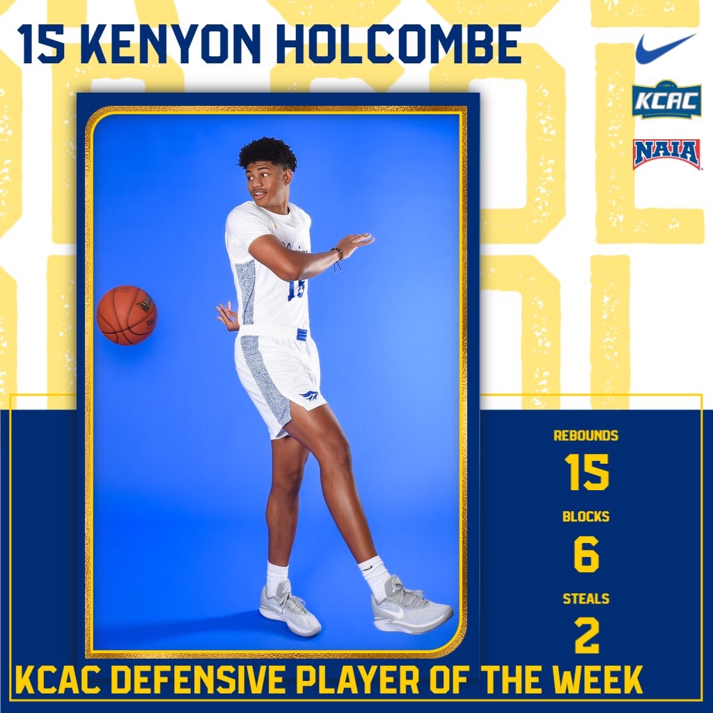 HOLCOMBE LANDS KCAC DEFENSIVE PLAYER OF THE WEEK HONOR - Tabor College
