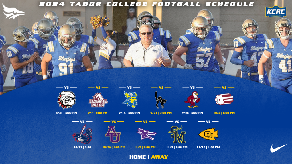 2023 Football Schedule - Tabor College