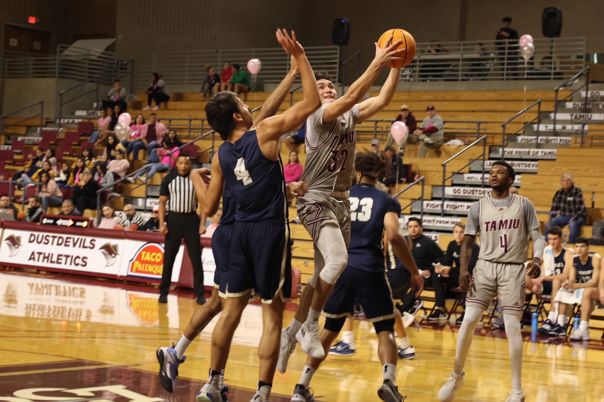 TAMIU loses hard fought battle to Hilltoppers - Texas A&M International ...