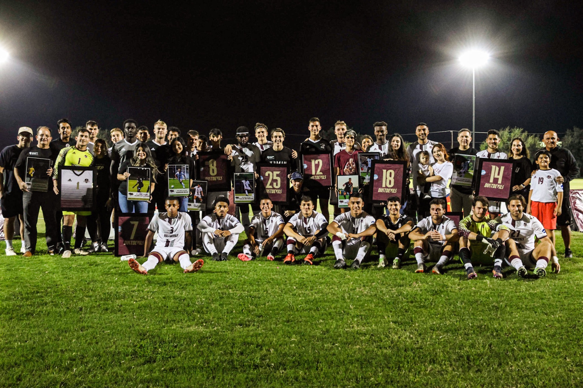 Dustdevils Battled to Draw on Senior Night - Texas A&M International ...