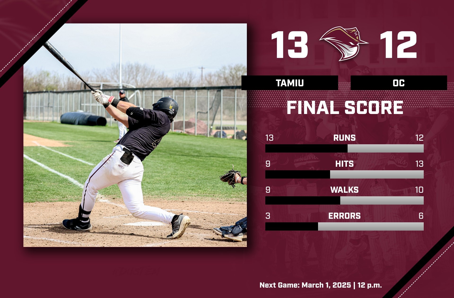 2025 Baseball Schedule - Texas A&M International University Athletics