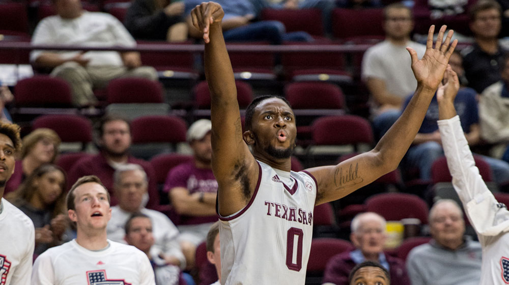 Kobie Eubanks - Men's Basketball - Texas A&M Athletics - 12thMan.com