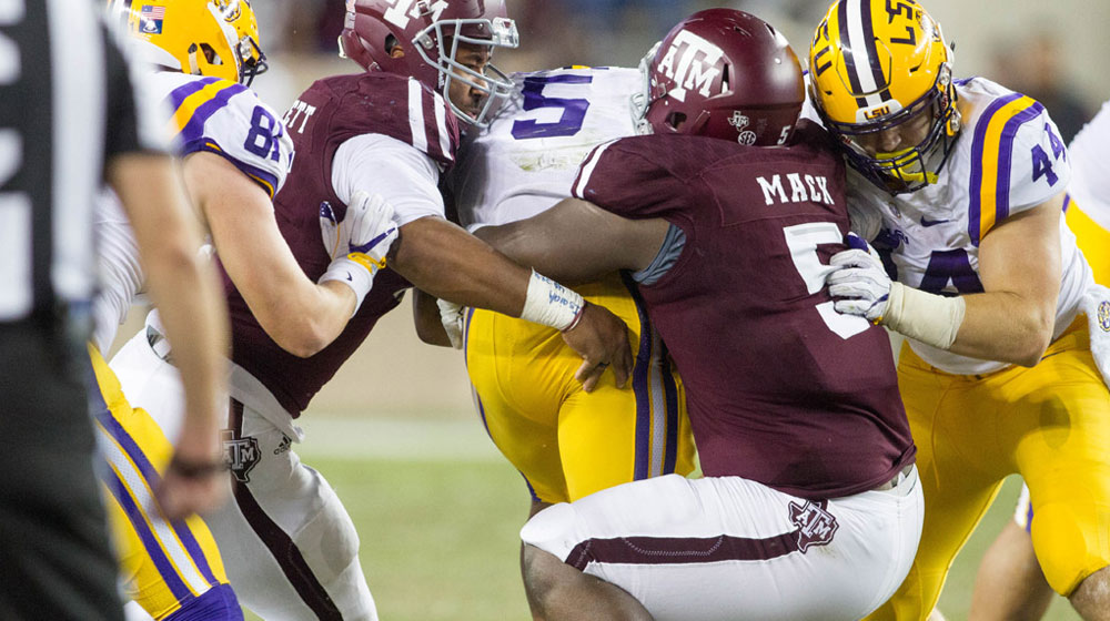 Daylon Mack - Football - Texas A&M Athletics - 12thMan.com