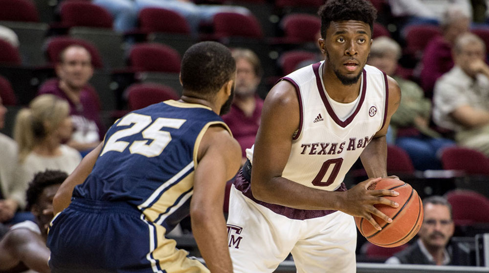 Kobie Eubanks - Men's Basketball - Texas A&M Athletics - 12thMan.com