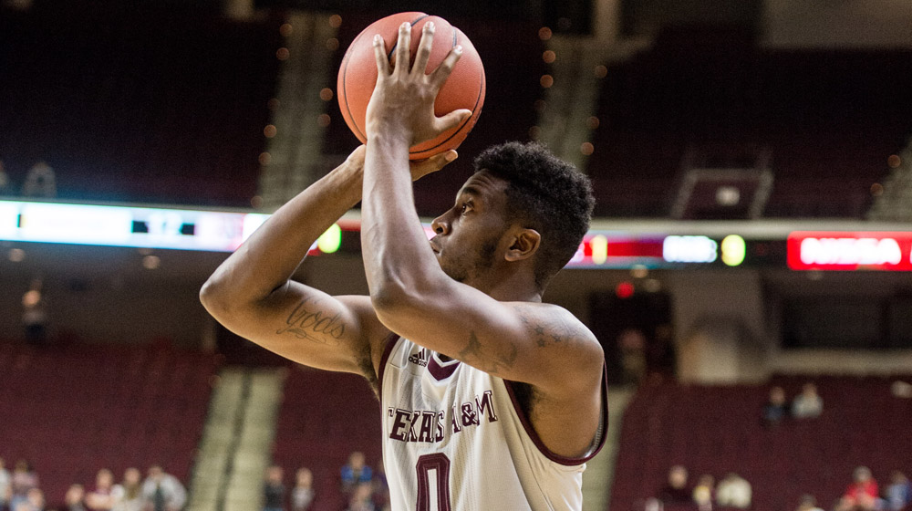 Kobie Eubanks - Men's Basketball - Texas A&M Athletics - 12thMan.com