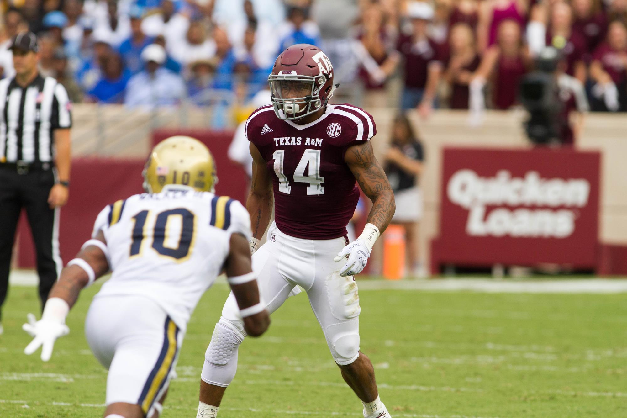 Justin Evans - Football - Texas A&M Athletics - 12thMan.com