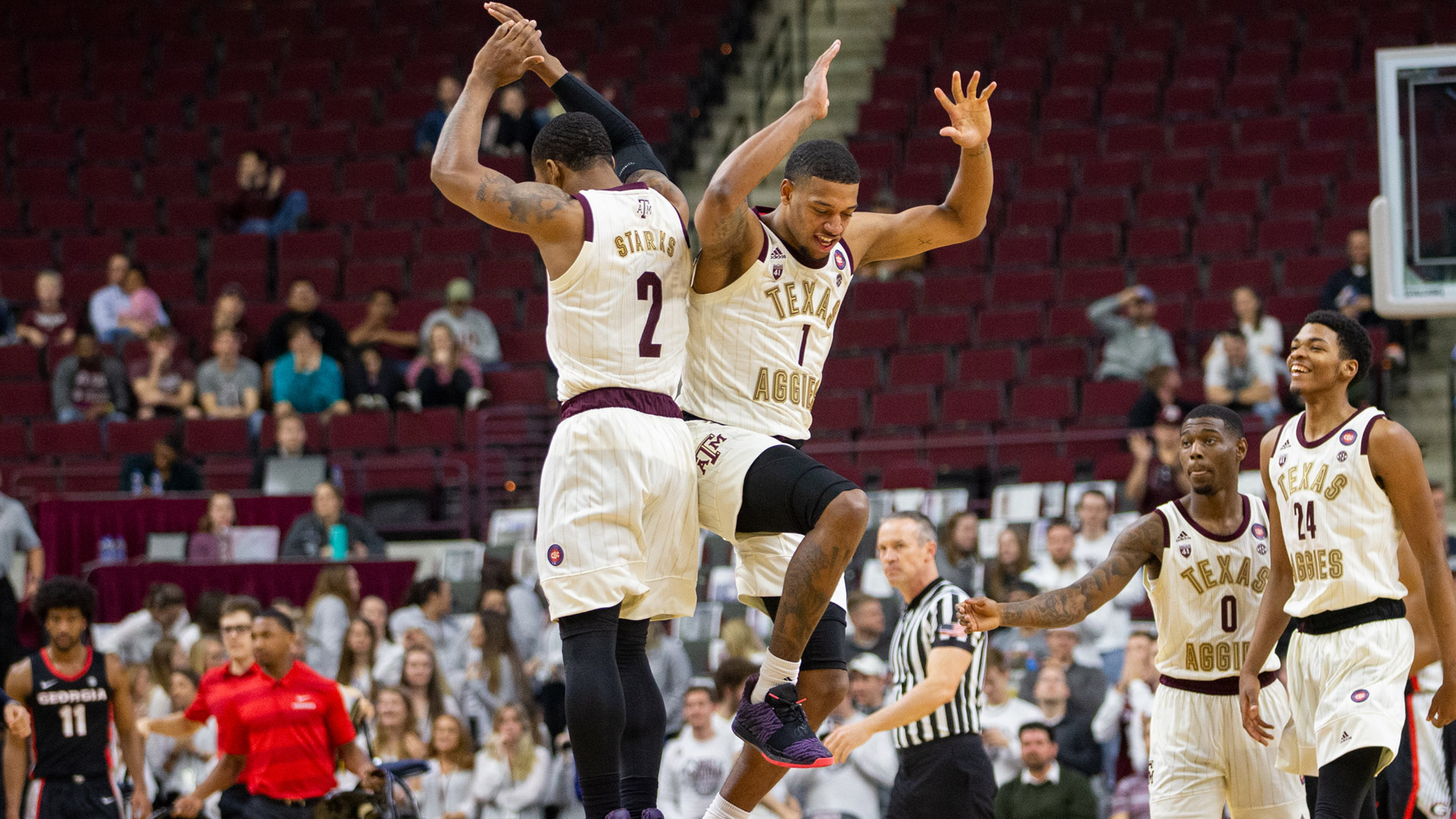 TJ Starks - Men's Basketball - Texas A&M Athletics - 12thMan.com