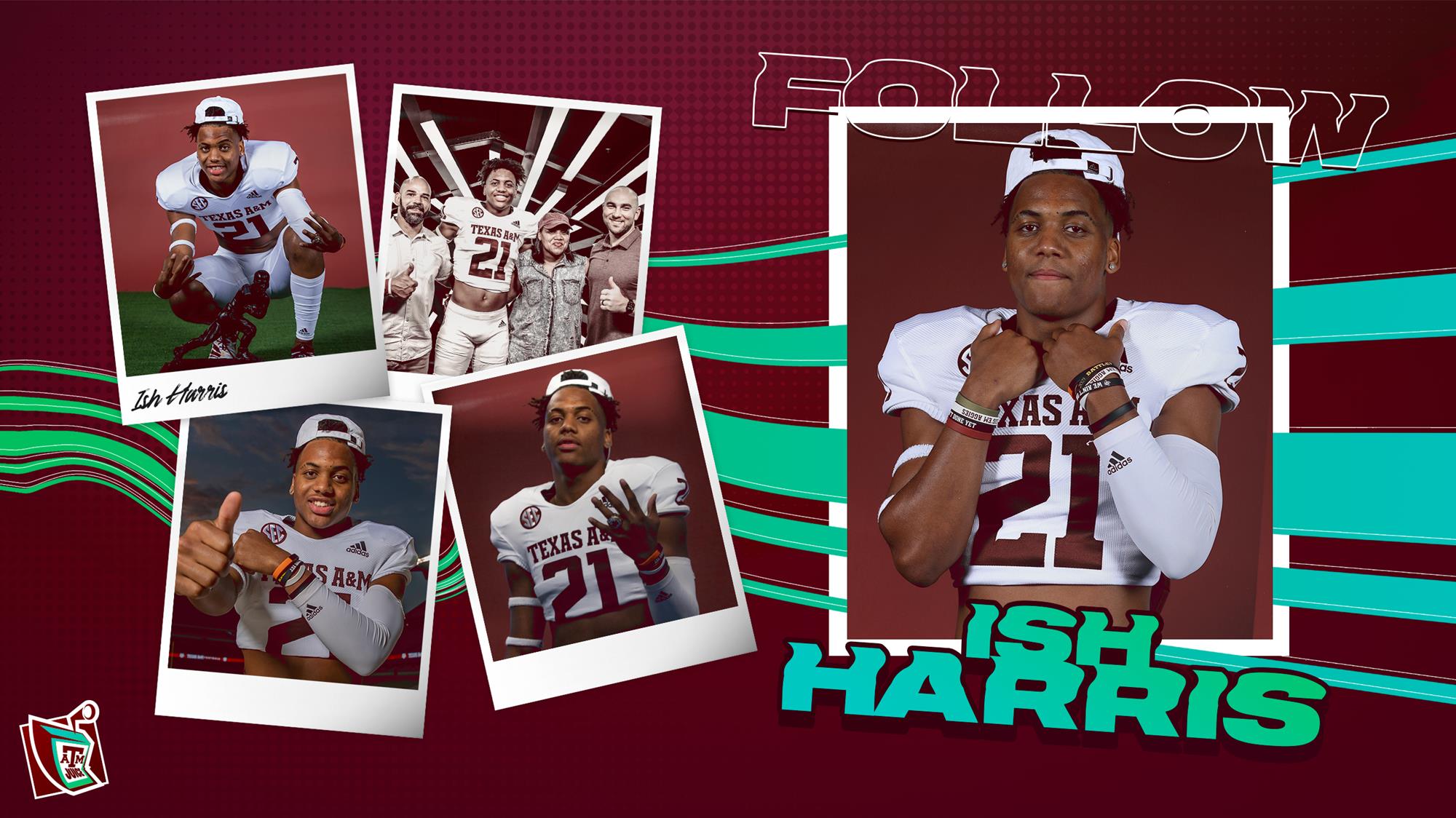 Ish Harris - Football - Texas A&M Athletics - 12thMan.com