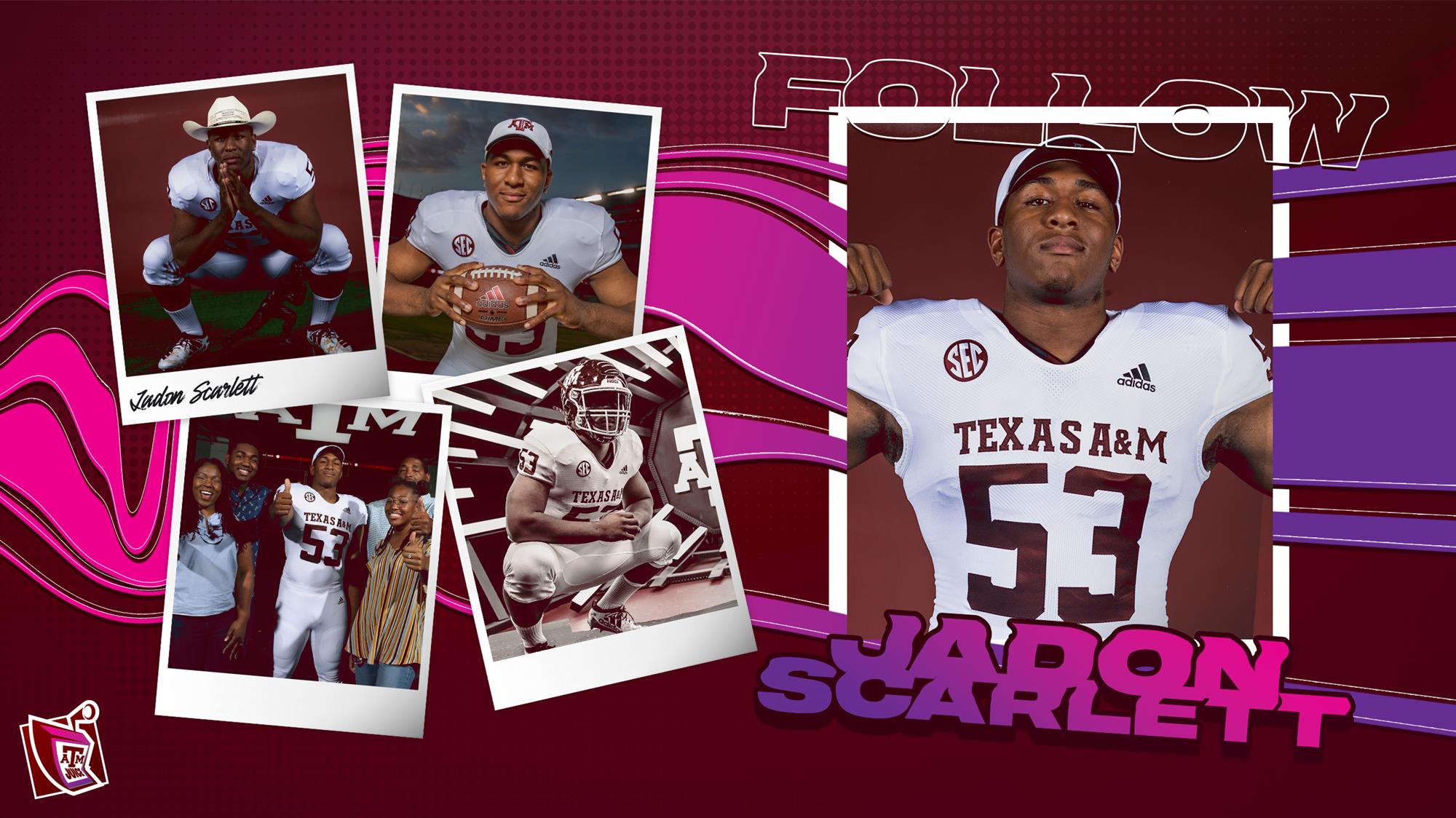 Jadon Scarlett - Football - Texas A&M Athletics - 12thMan.com
