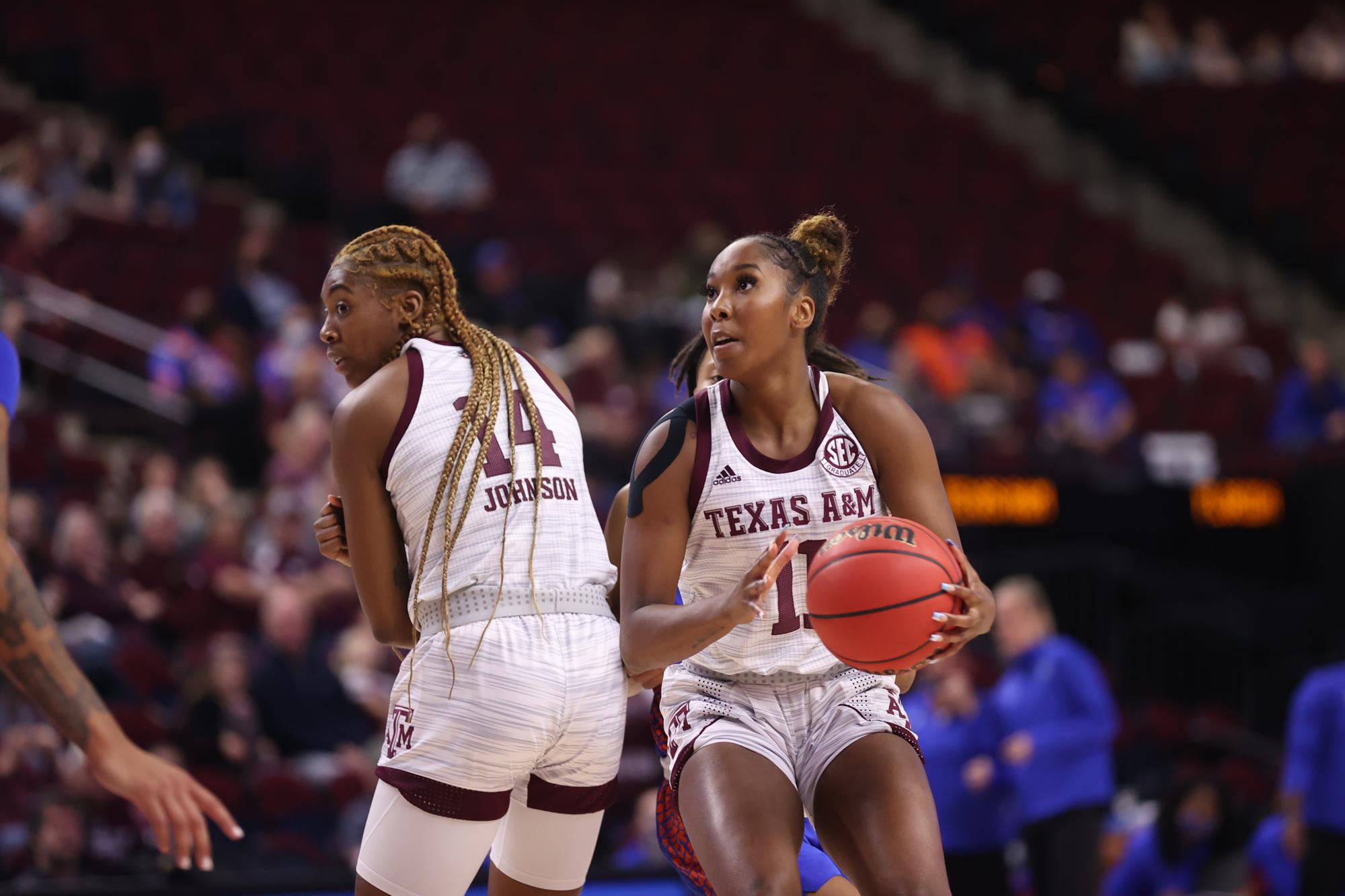 Maliyah Johnson - Women's Basketball - Texas A&M Athletics - 12thMan.com